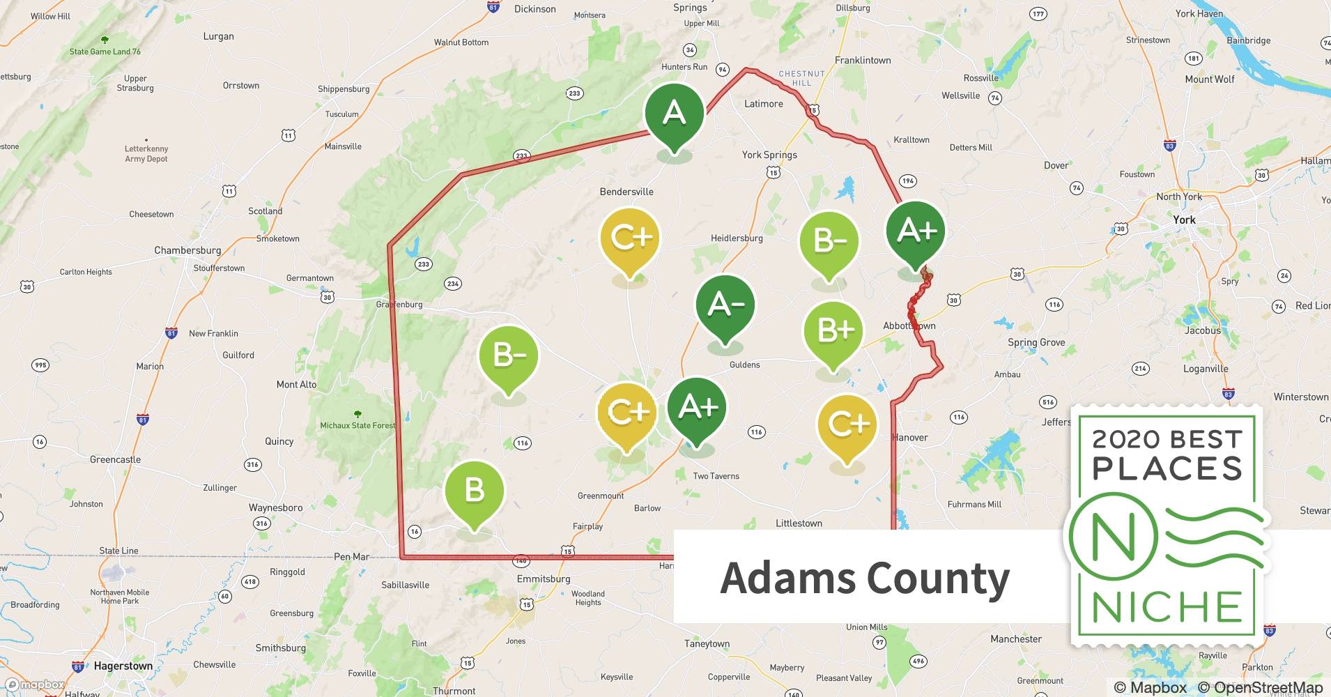 2020 Best Places to Live in Adams County, PA - Niche