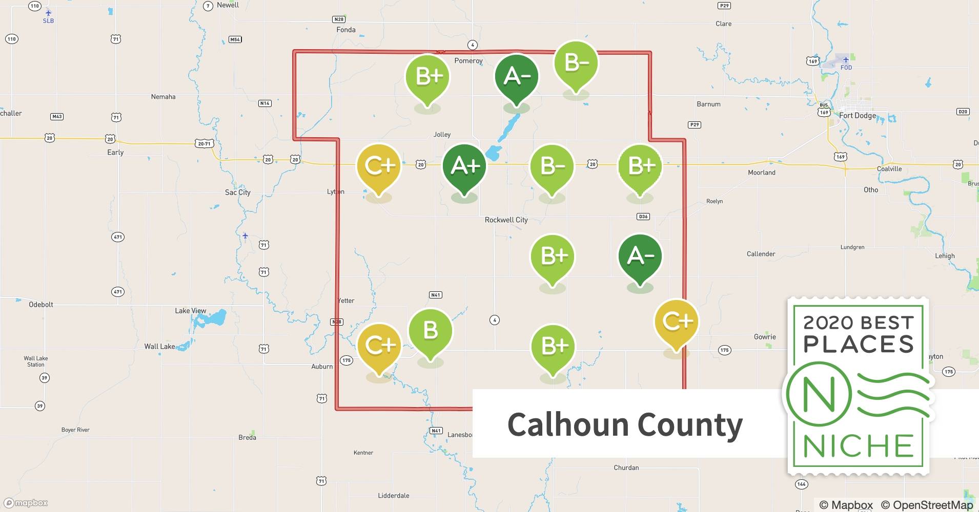2020 Best Places to Raise a Family in Calhoun County, IA - Niche