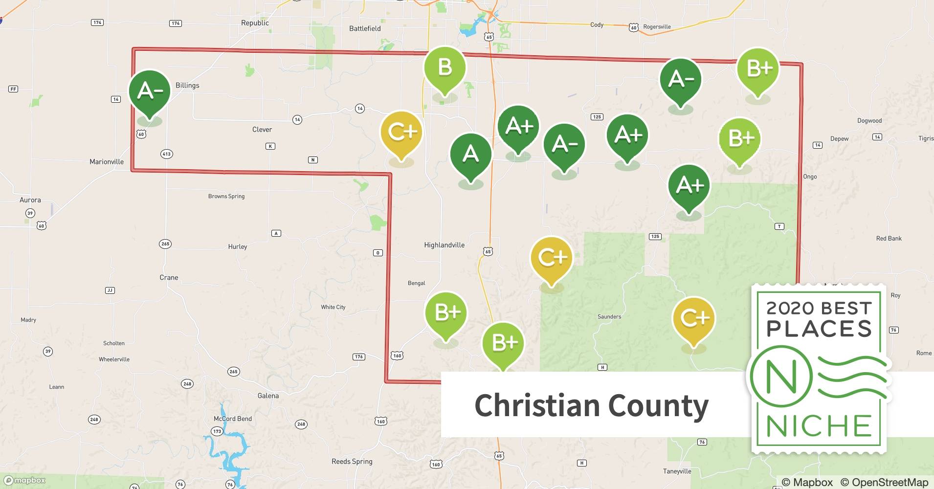 2020 Best Places to Raise a Family in Christian County, MO - Niche