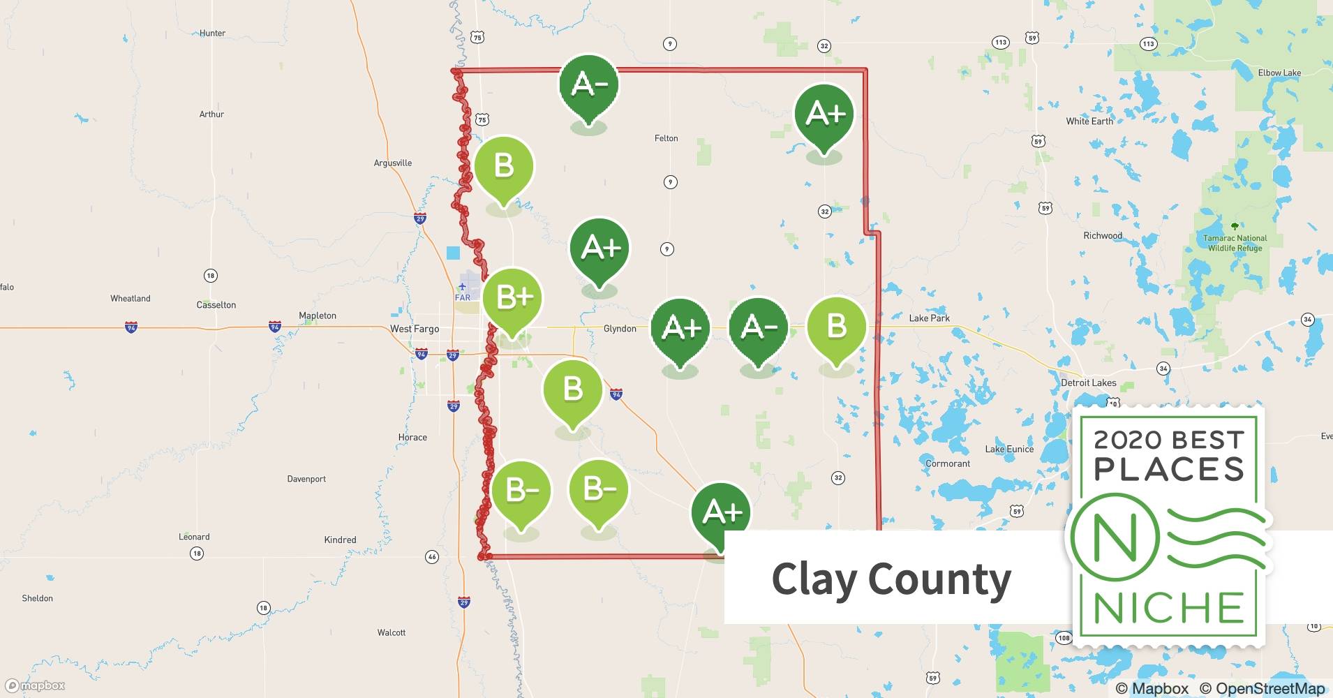 2020 Best Places to Live in Clay County, MN - Niche