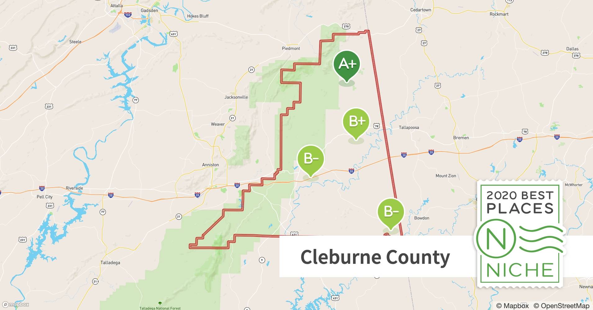 2020 Best Places to Live in Cleburne County, AL - Niche