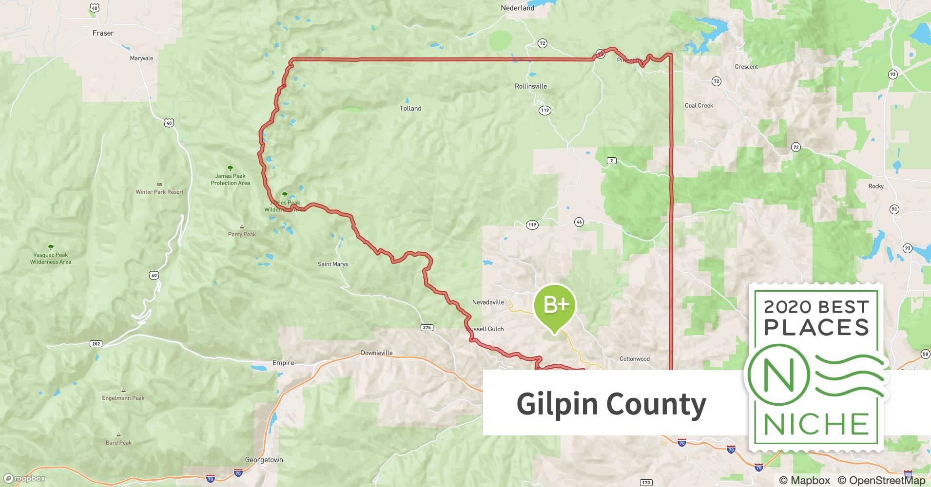 2020 Best Places to Live in Gilpin County, CO - Niche