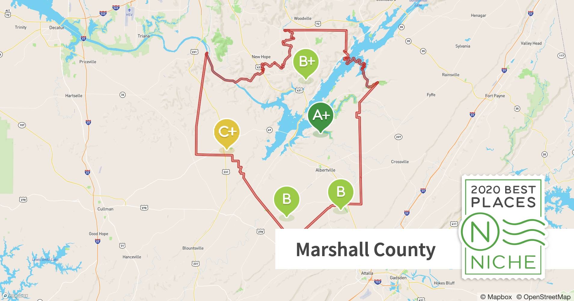 2020 Safe Places to Live in Marshall County, AL - Niche