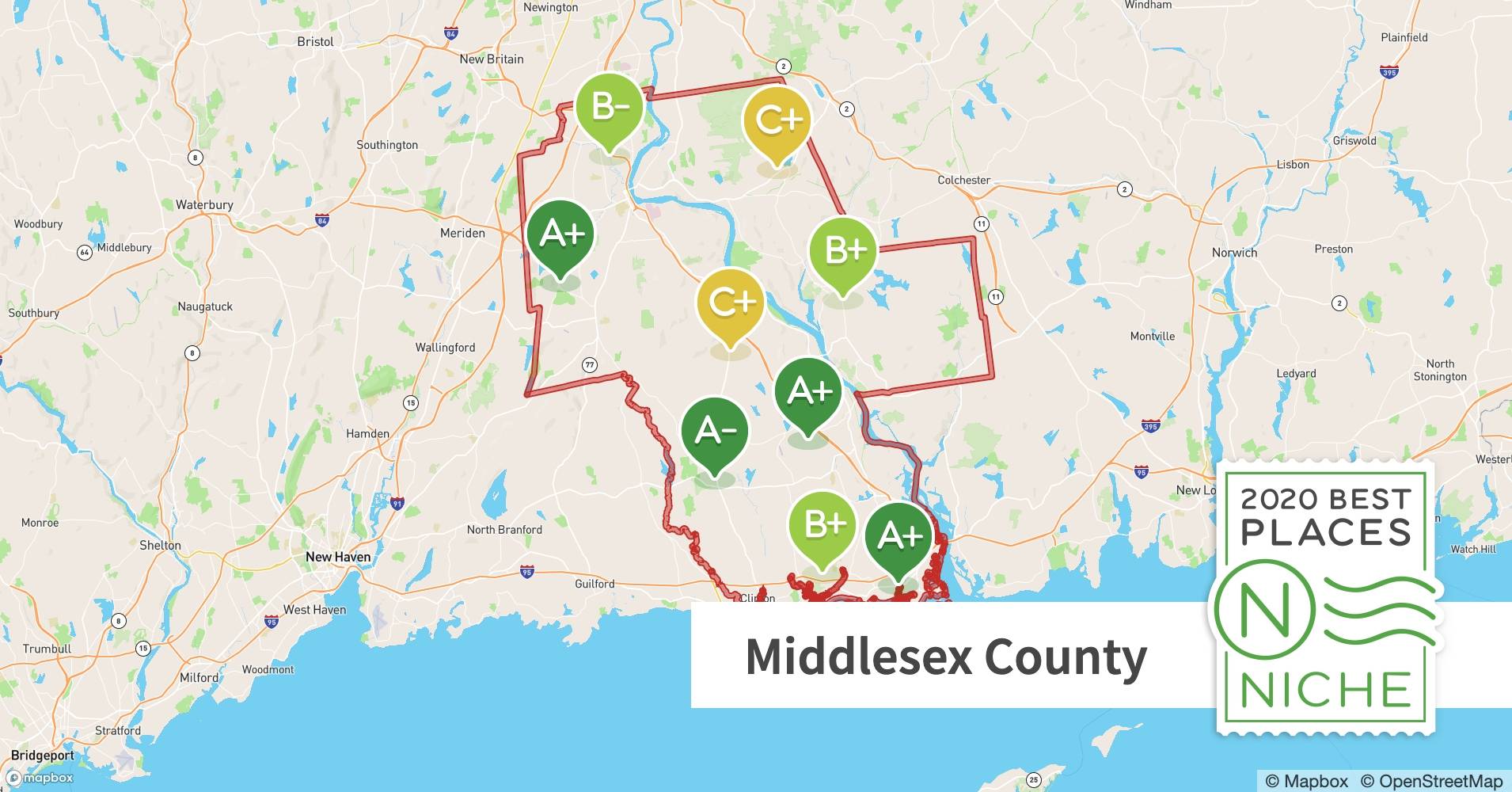 2020 Best Places to Live in Middlesex County, CT - Niche