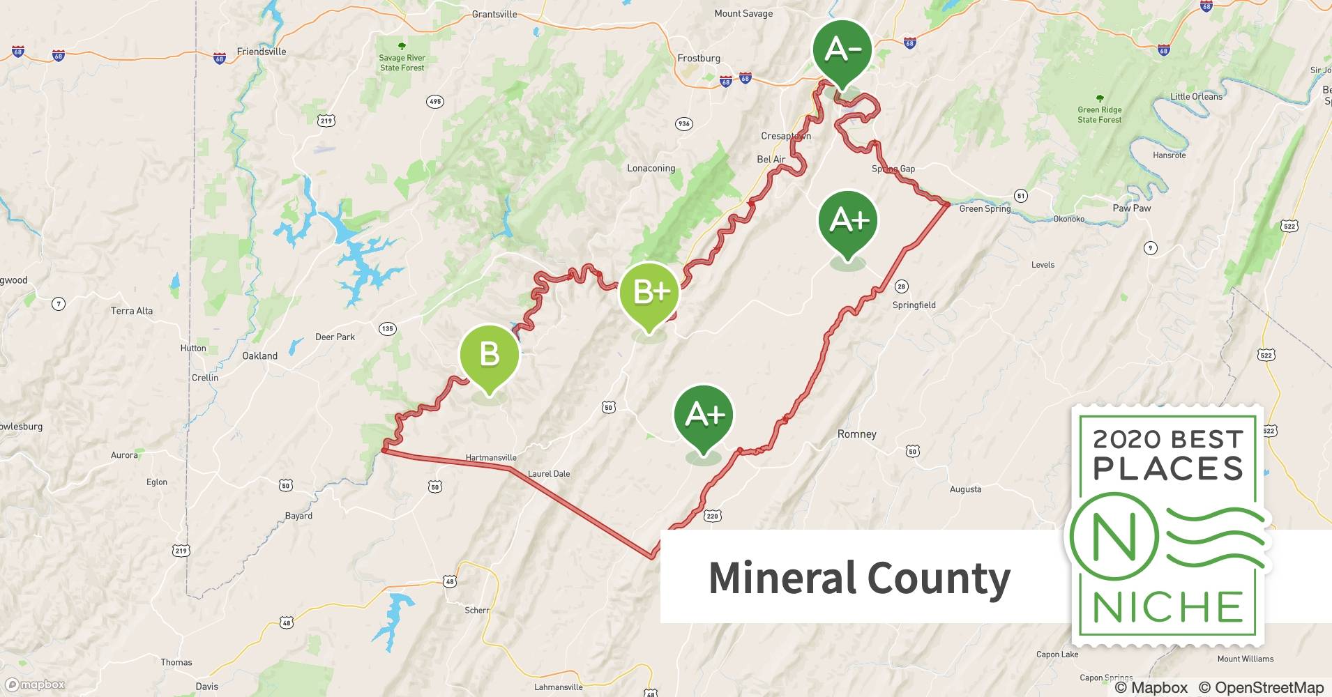 Compare Cost of Living in Mineral County, WV - Niche