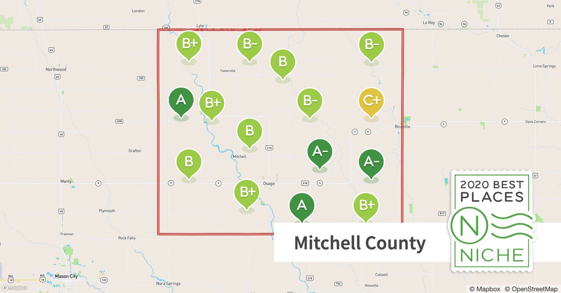 2020 Best Places to Live in Mitchell County, IA - Niche