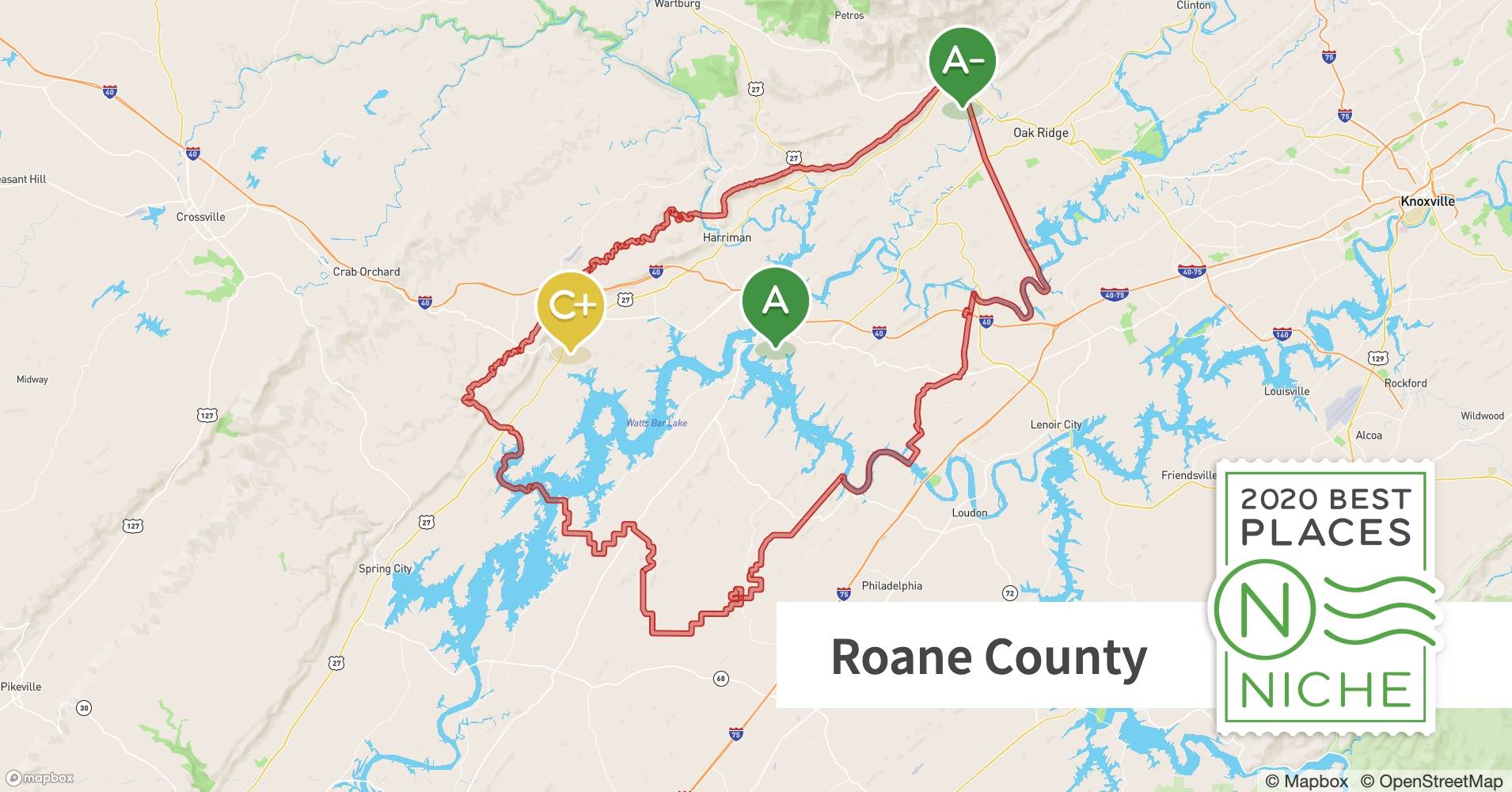 2020 Best Places to Live in Roane County, TN - Niche
