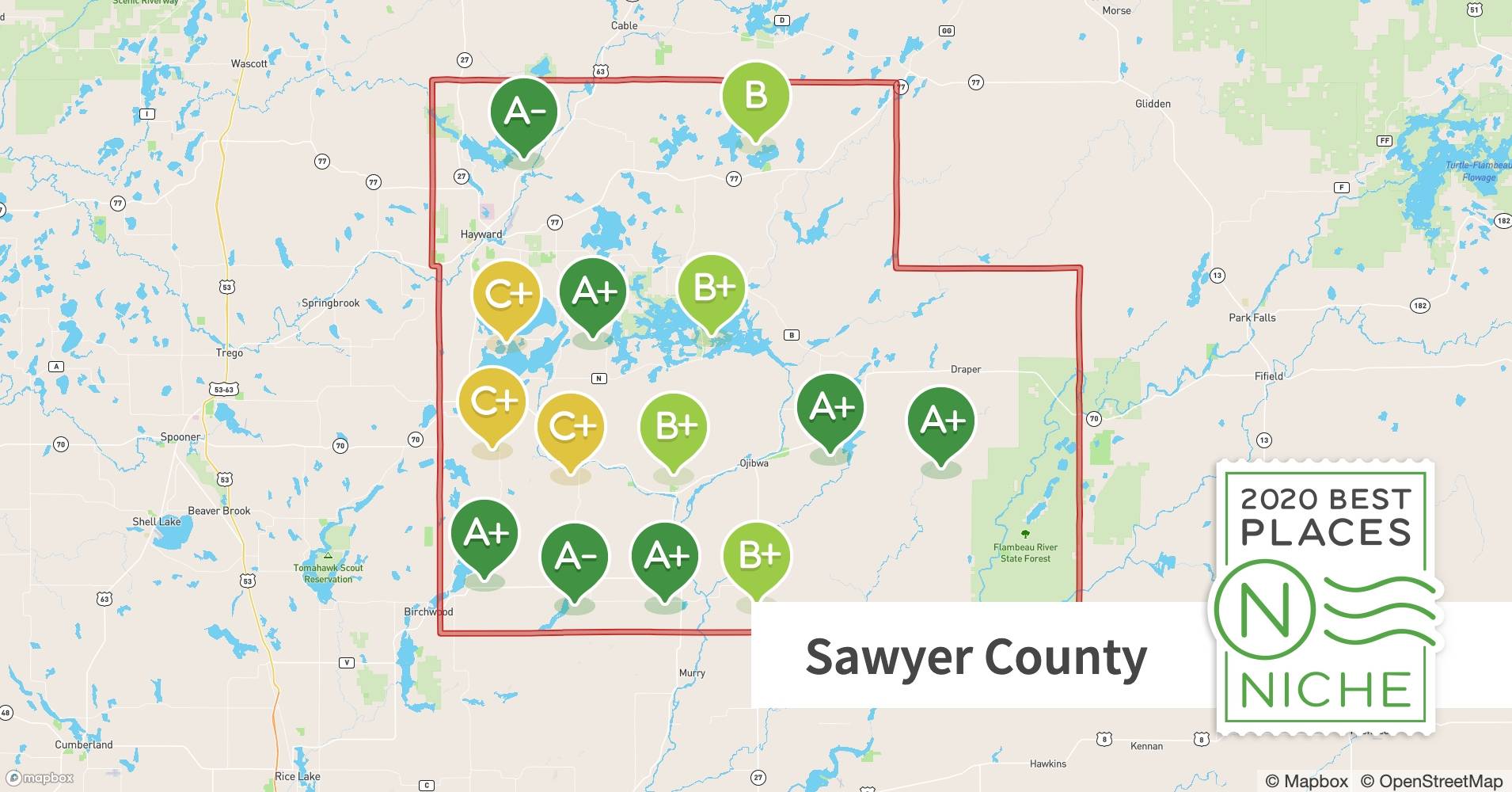 2020 Best Places to Buy a House in Sawyer County, WI - Niche