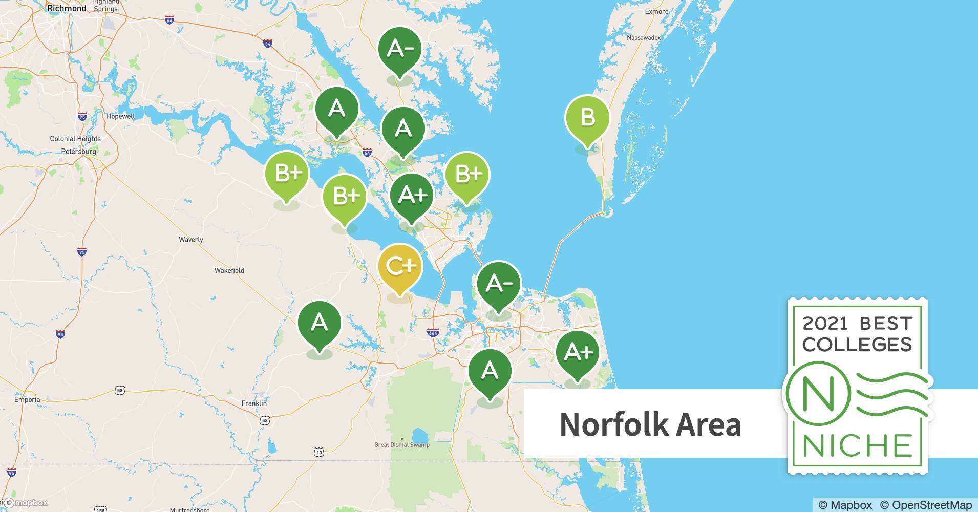 Norfolk State Campus Map