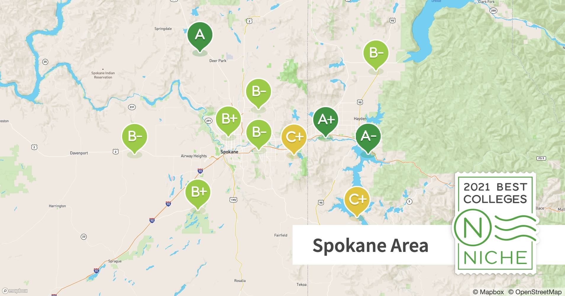 2021 Best Colleges in Spokane Area - Niche
