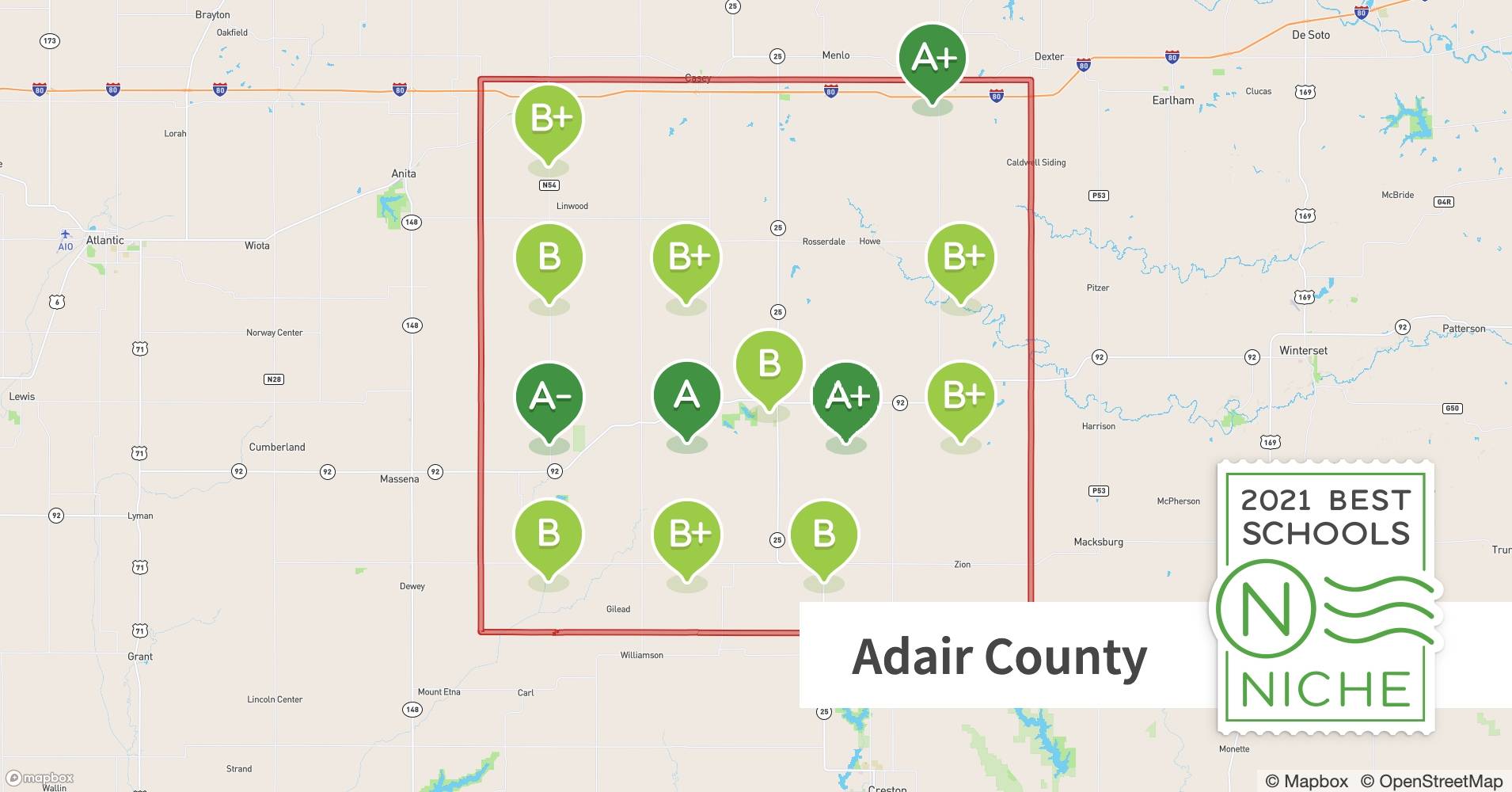 K-12 Schools in Adair County, IA - Niche