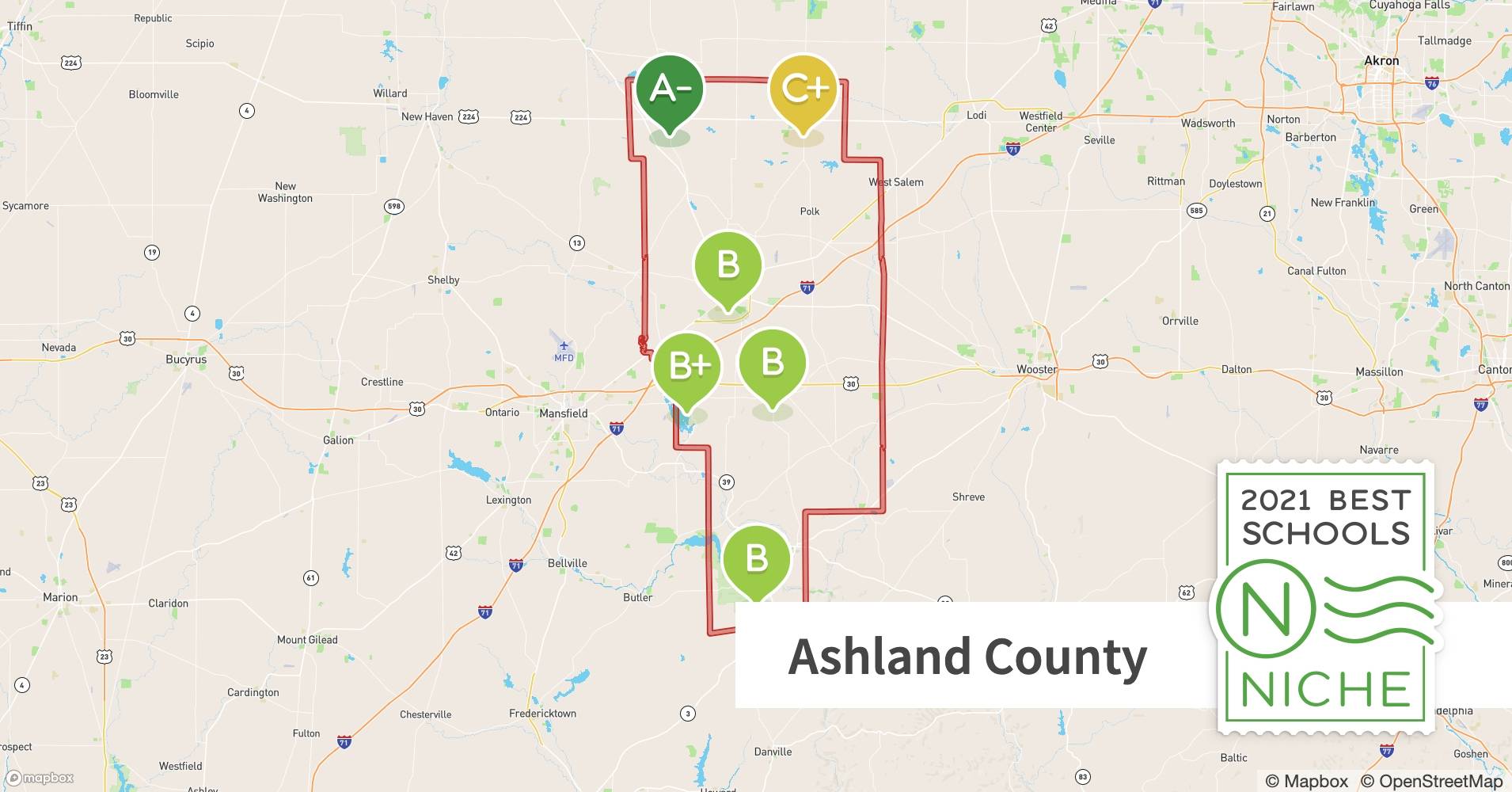 School Districts in Ashland County, OH - Niche