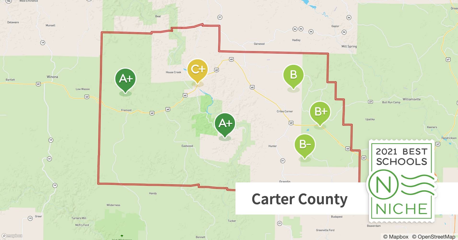 School Districts in Carter County, MO - Niche