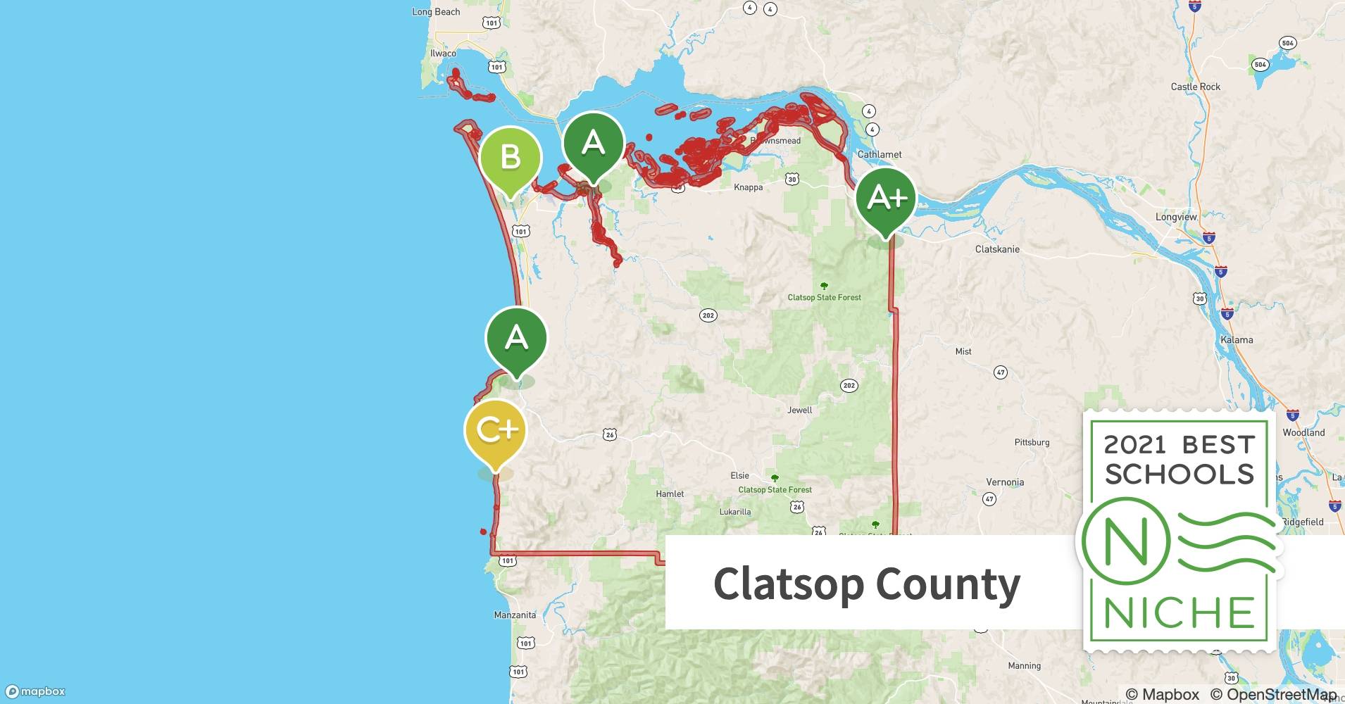 School Districts in Clatsop County, OR - Niche