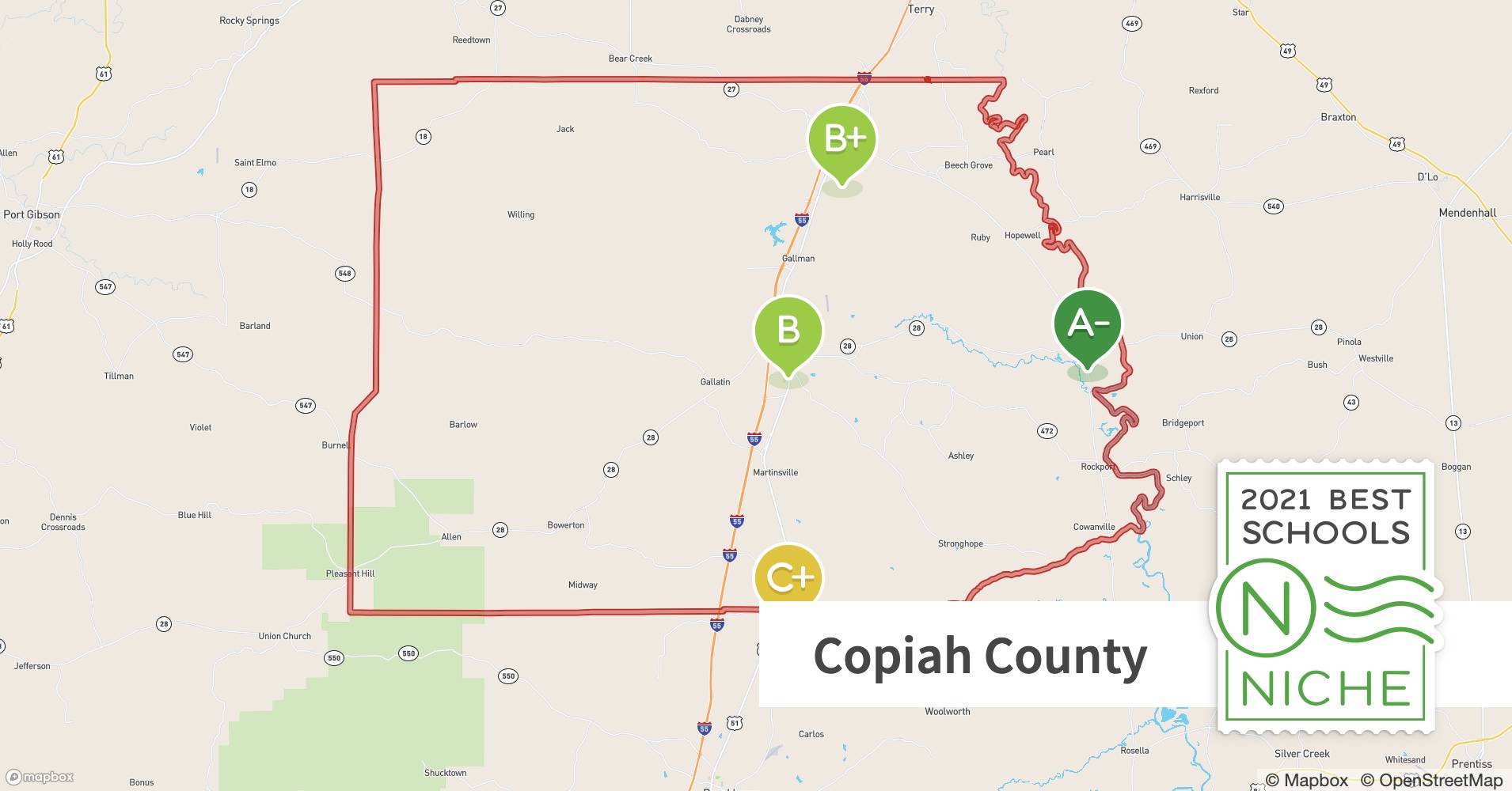 School Districts in Copiah County, MS - Niche