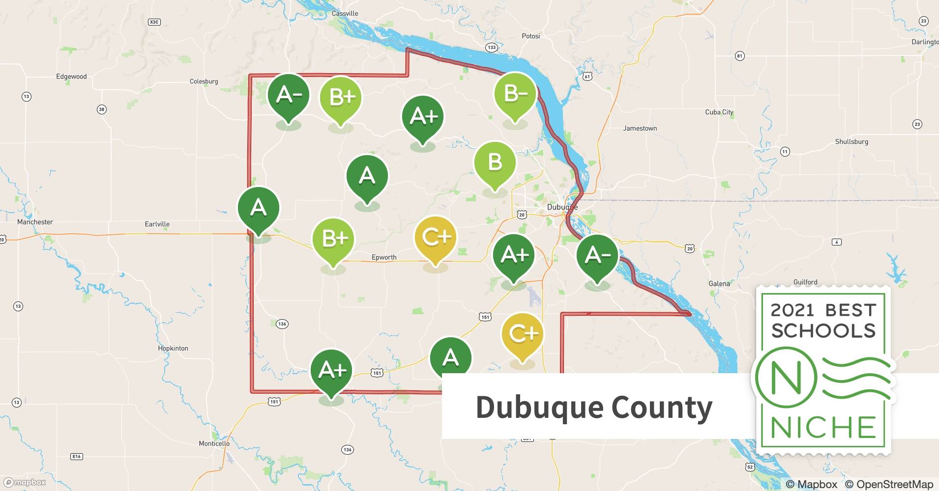 School Districts in Dubuque County, IA - Niche
