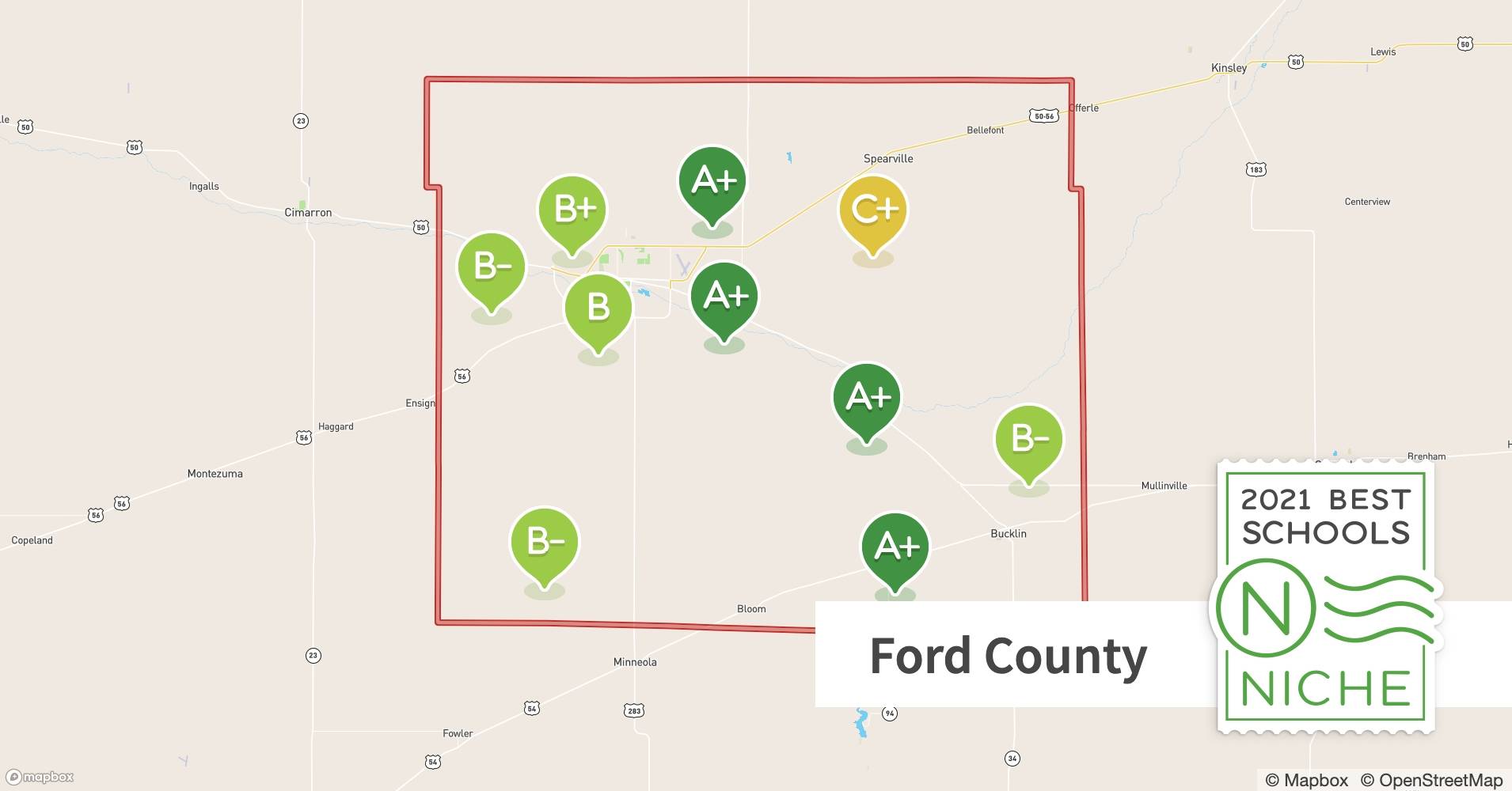 School Districts in Ford County, KS - Niche