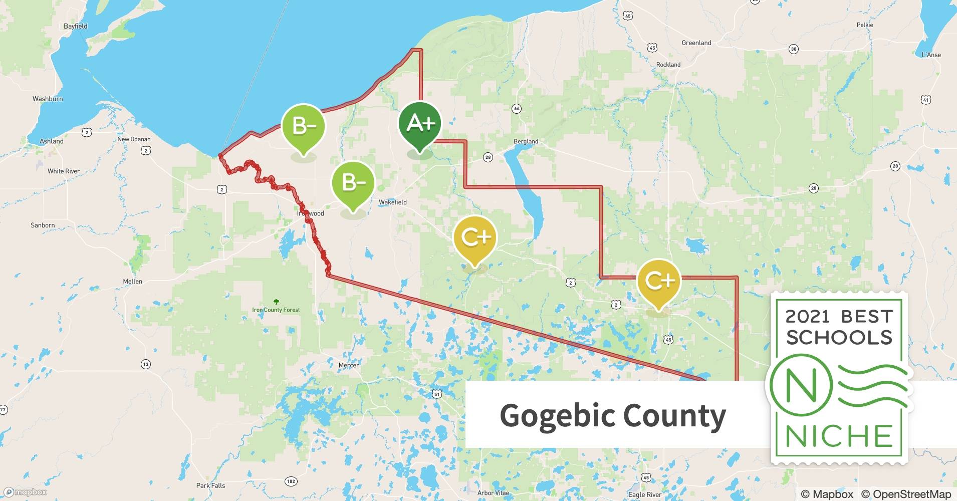 School Districts in Gogebic County, MI - Niche