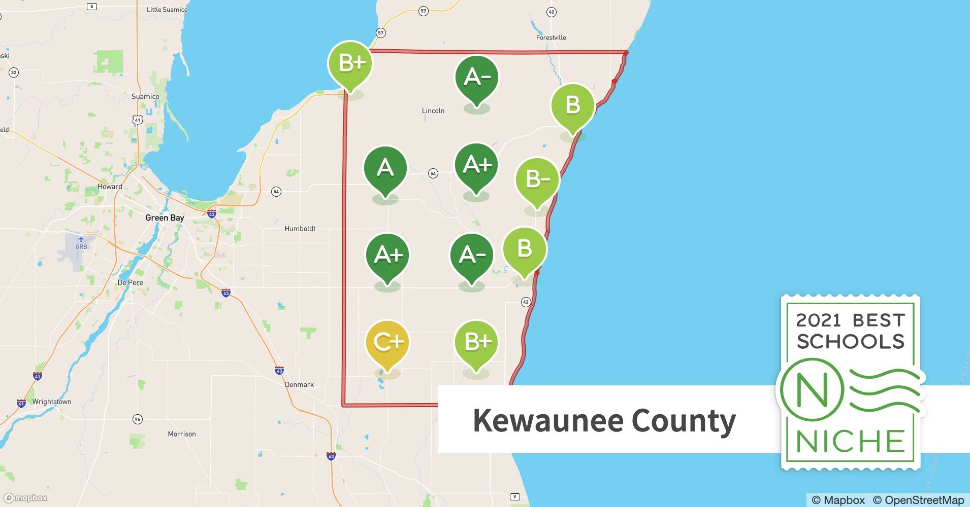 School Districts in Kewaunee County, WI - Niche
