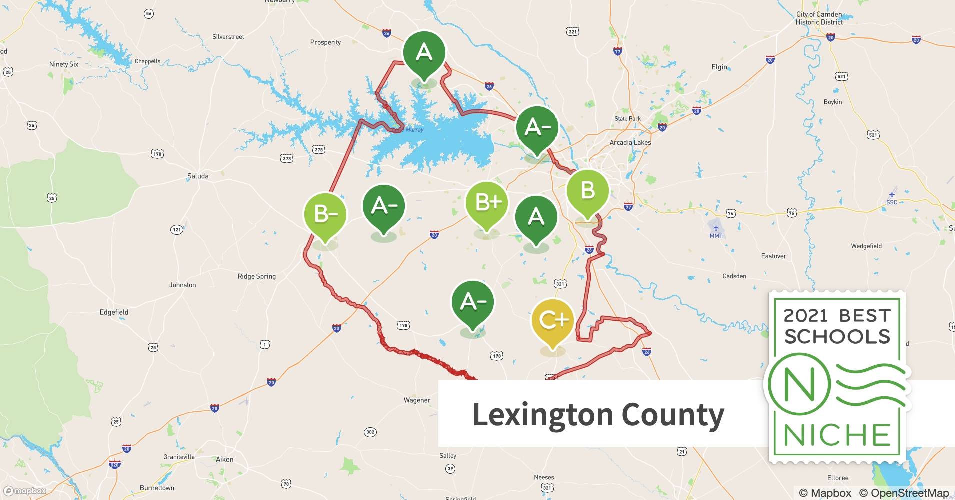 Lexington School District Map