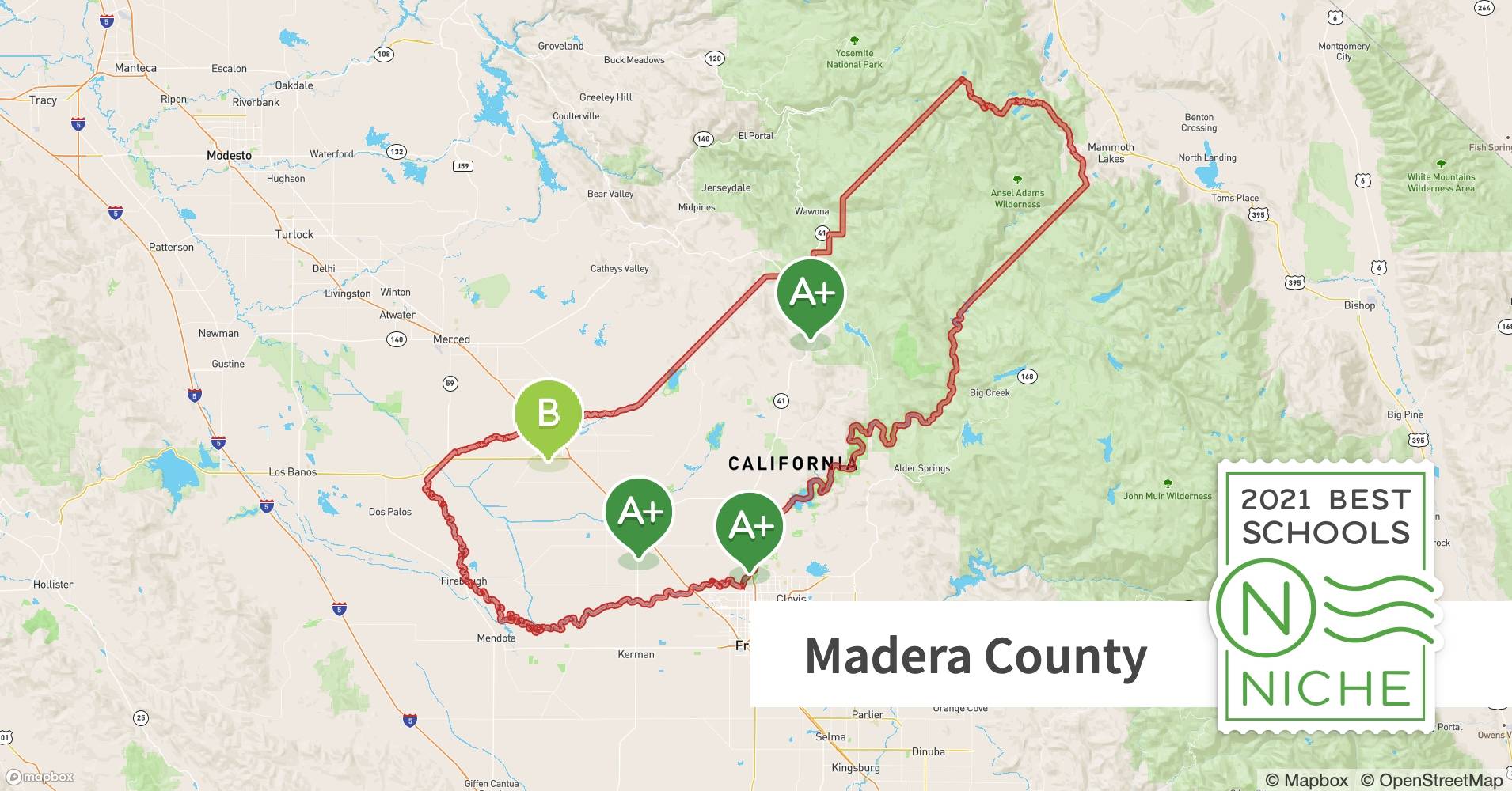 Madera County District Map