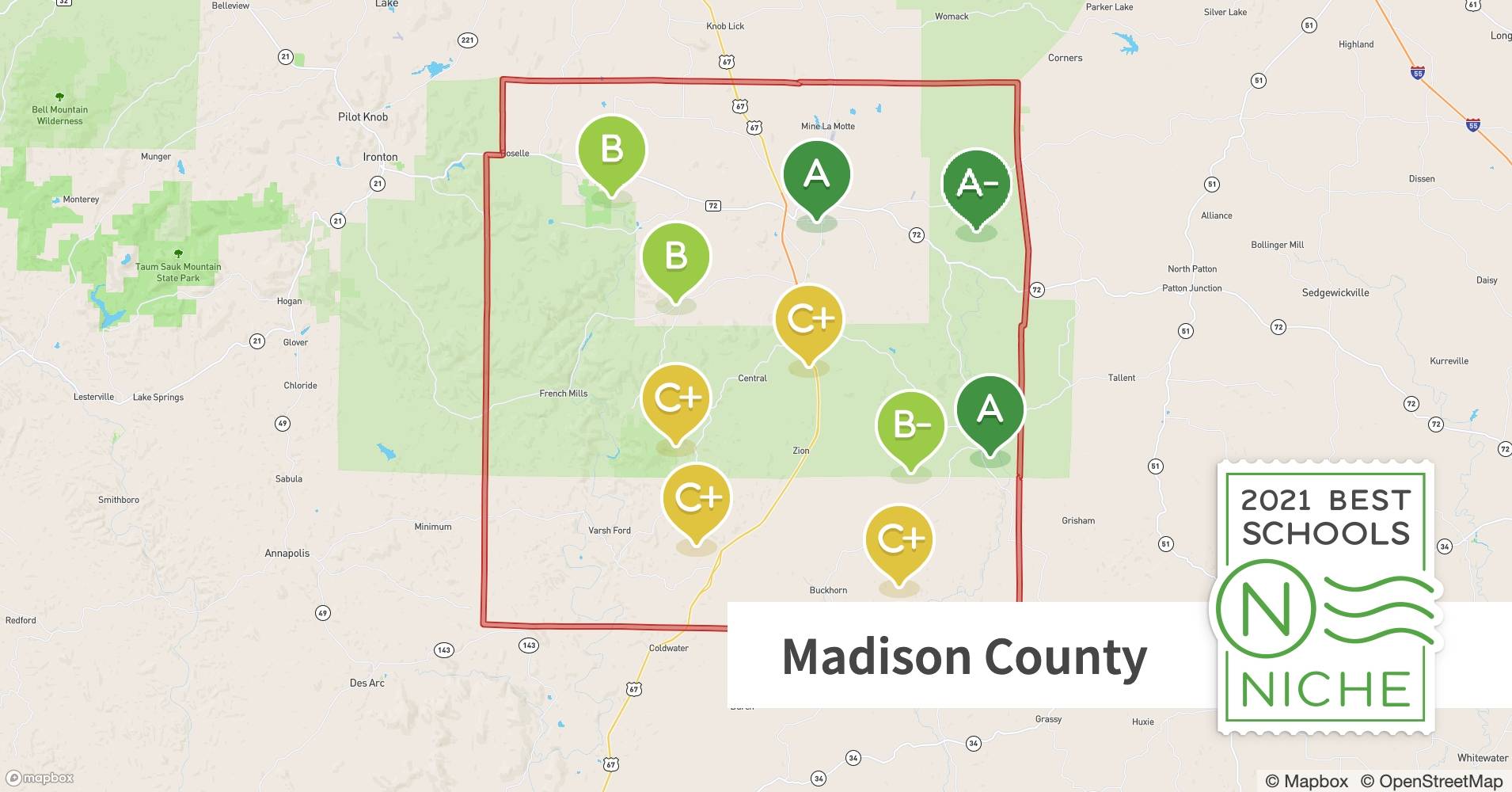 School Districts in Madison County, MO - Niche