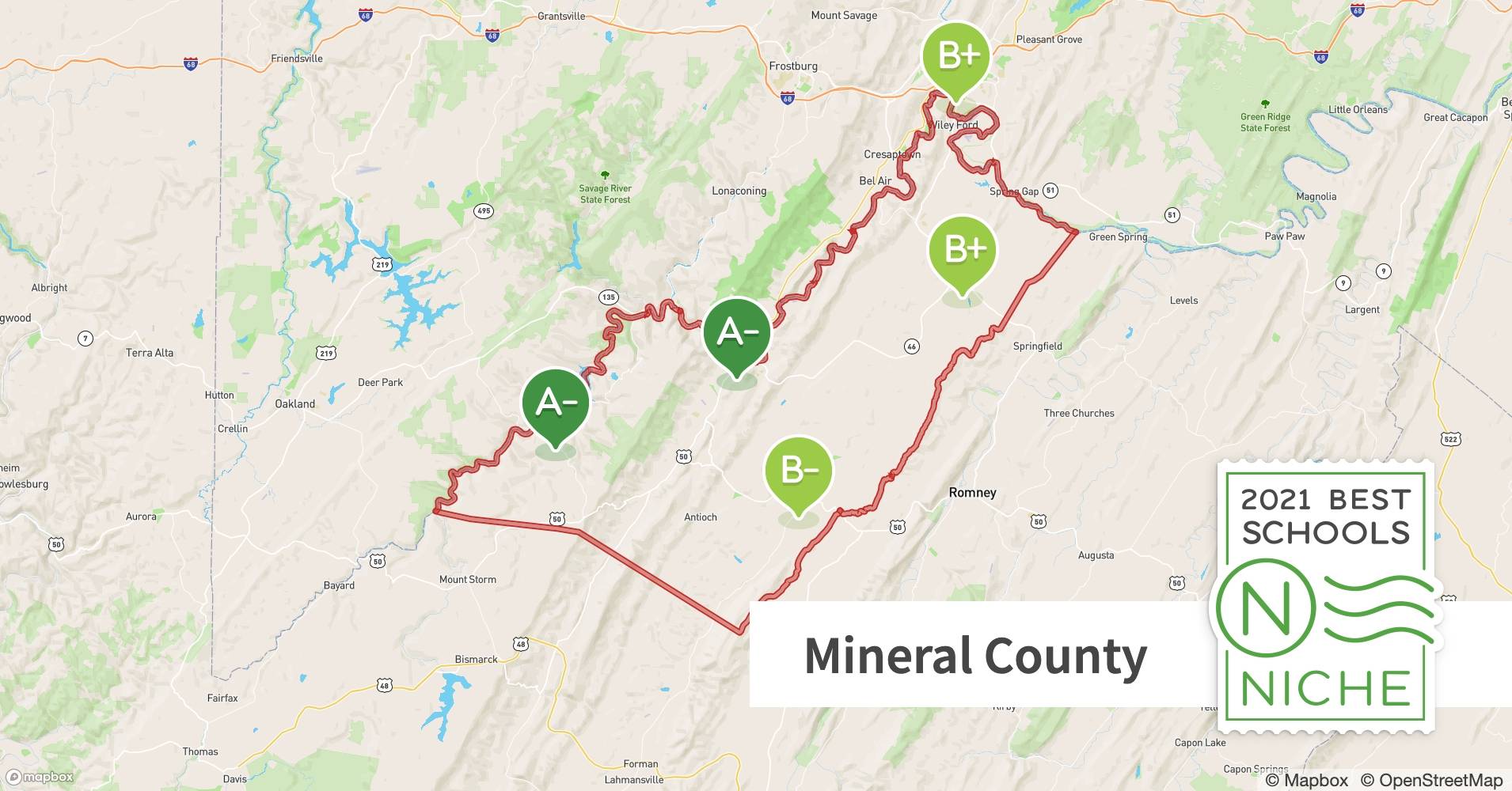 School Districts in Mineral County, WV - Niche