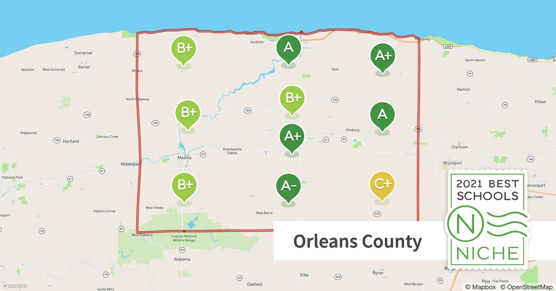School Districts in Orleans County, NY - Niche