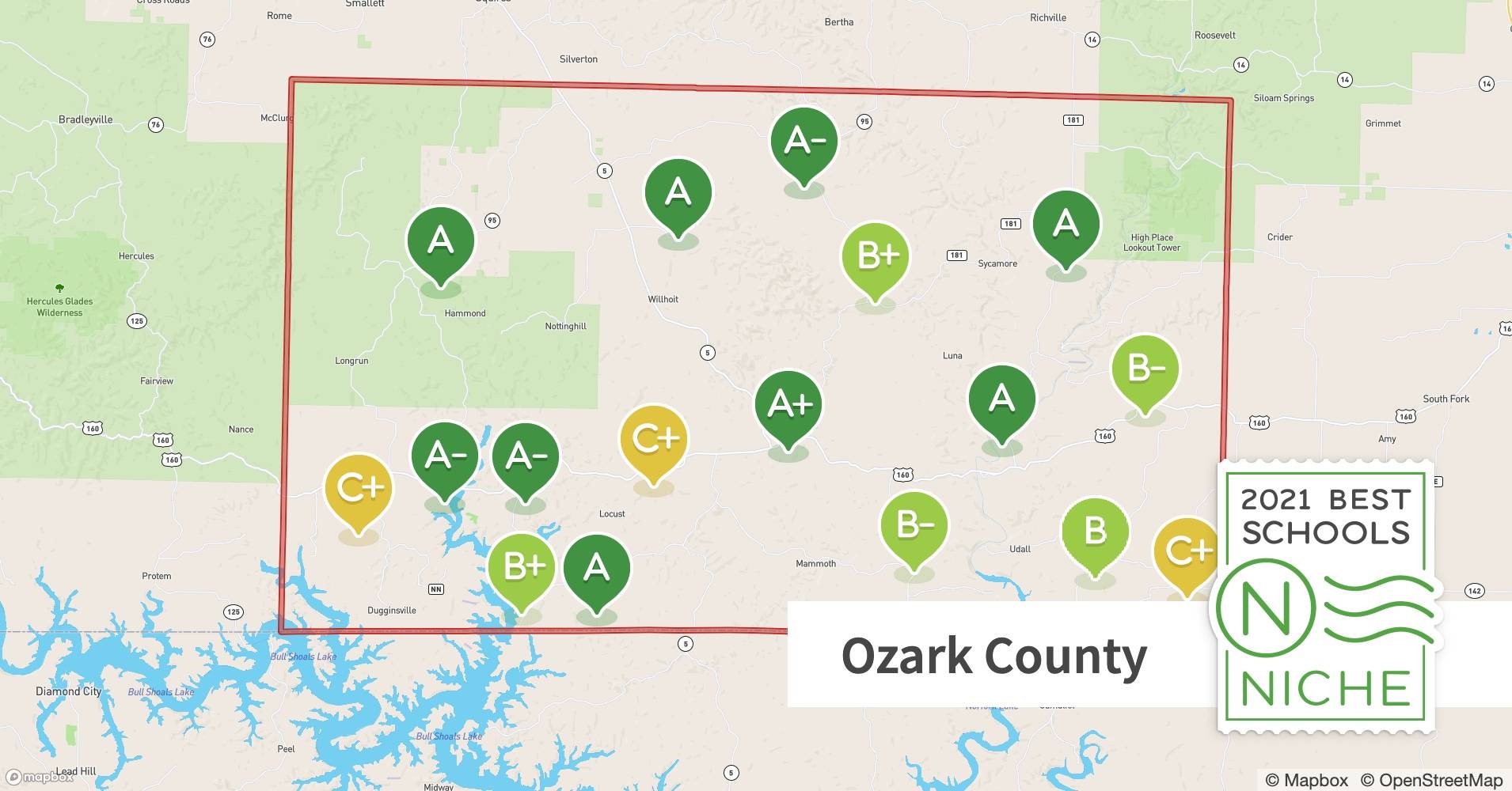 School Districts in Ozark County, MO - Niche