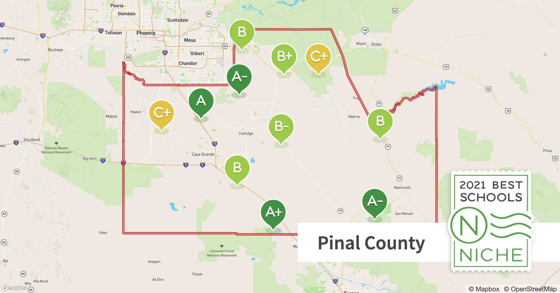 Middle Schools in Pinal County, AZ - Niche