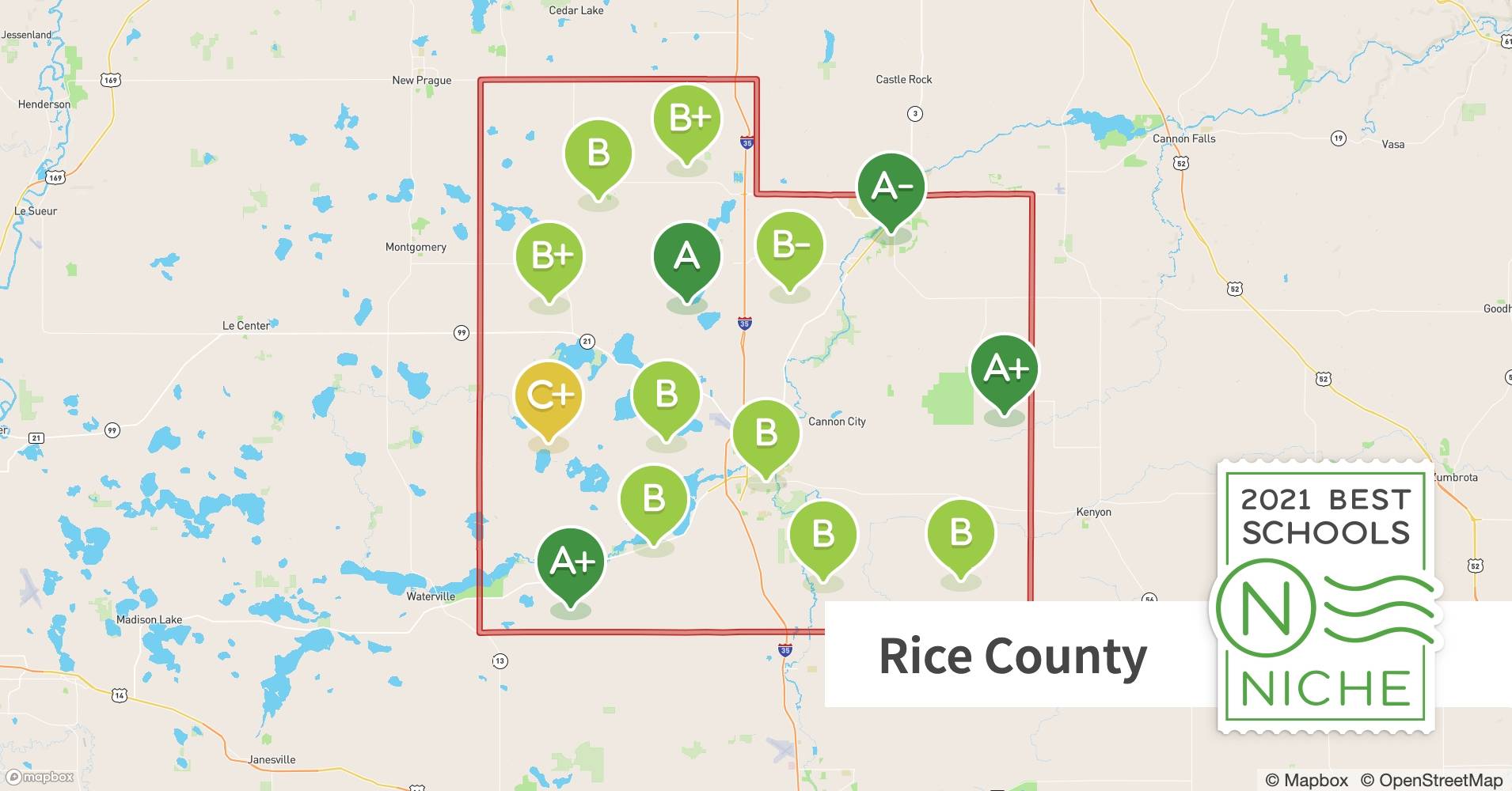 K-12 Schools in Rice County, MN - Niche