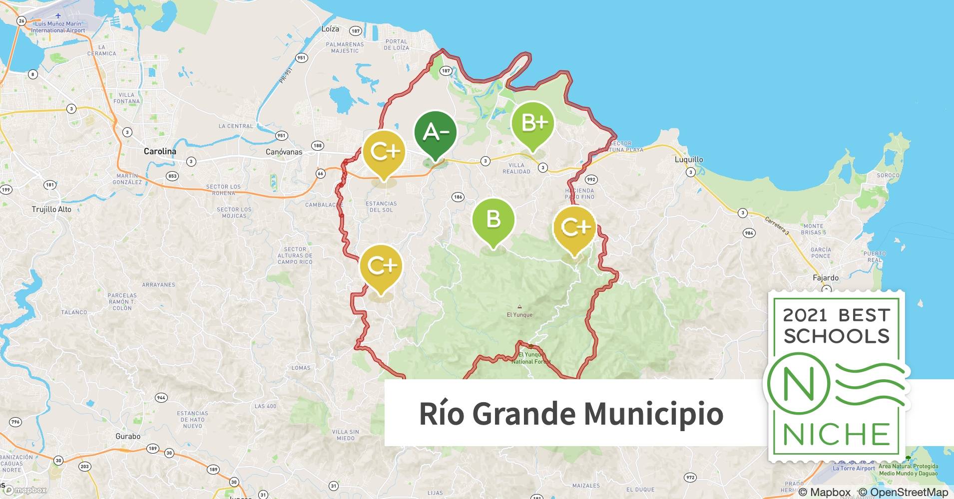 2021 Largest Public Schools in Río Grande Municipio, PR - Niche