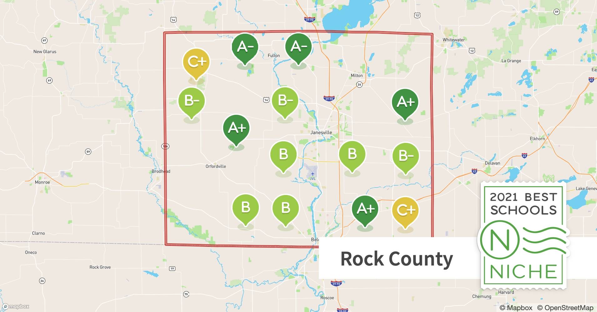 School Districts in Rock County, WI - Niche
