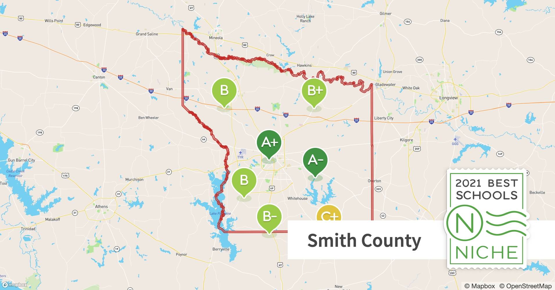 School Districts in Smith County, TX - Niche