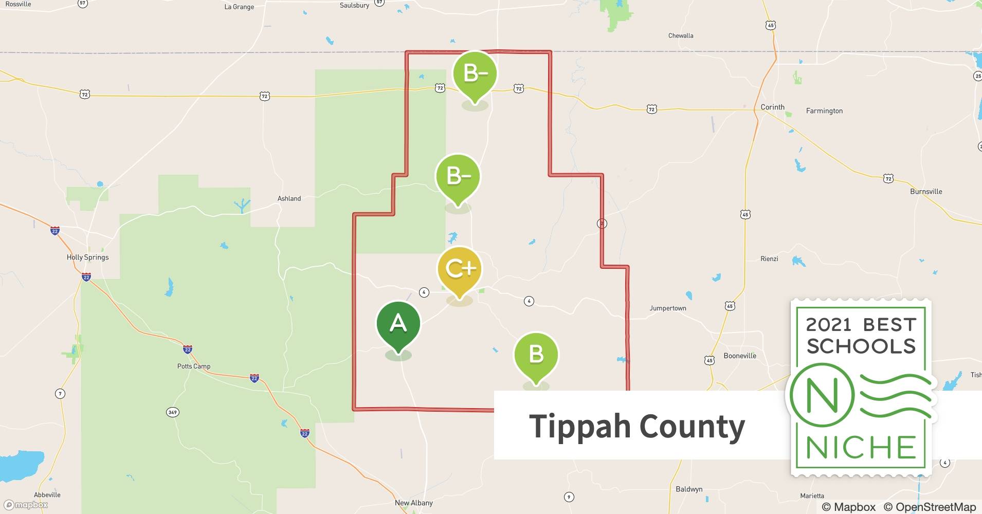School Districts in Tippah County, MS - Niche