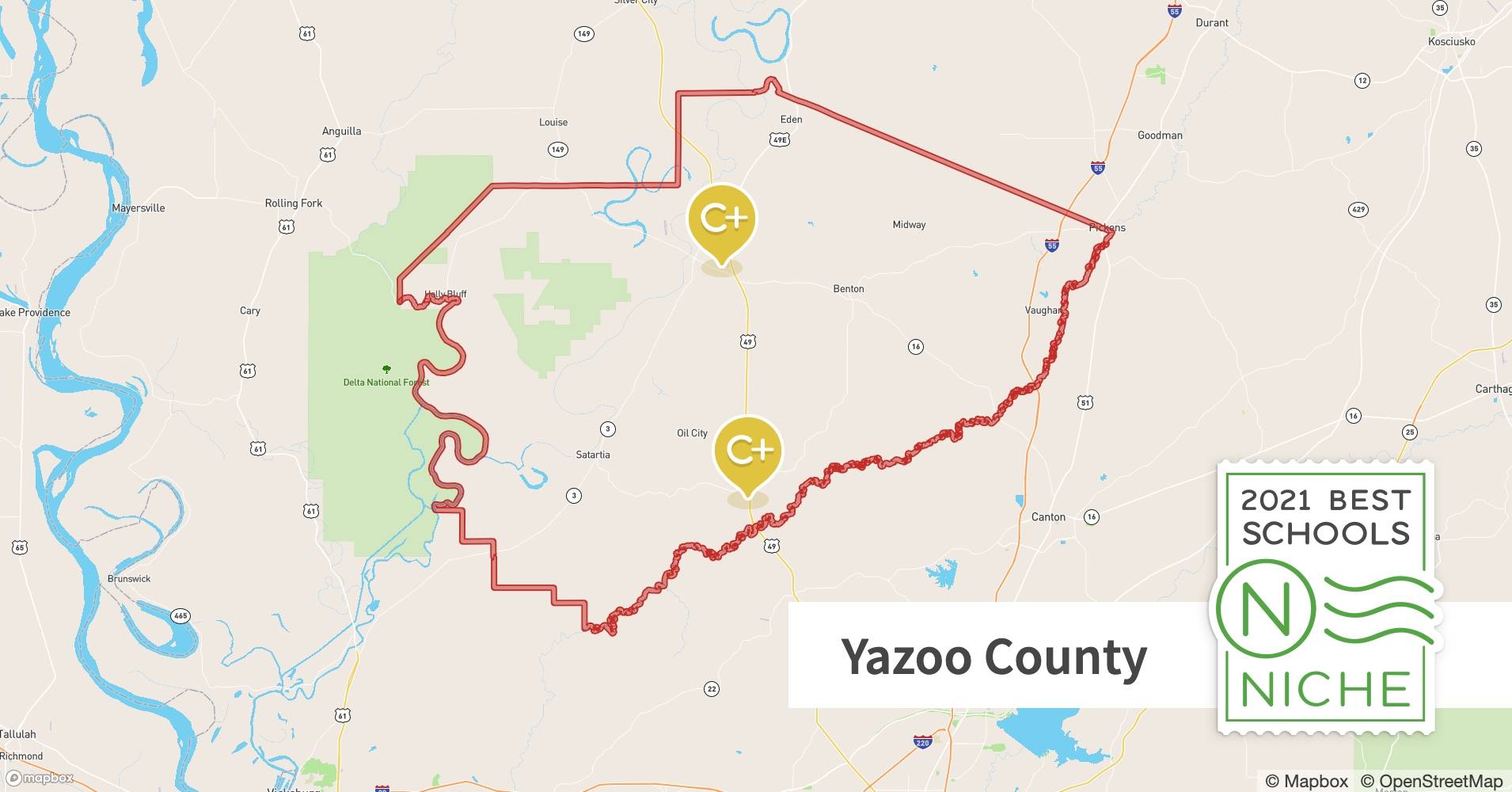 School Districts in Yazoo County, MS - Niche