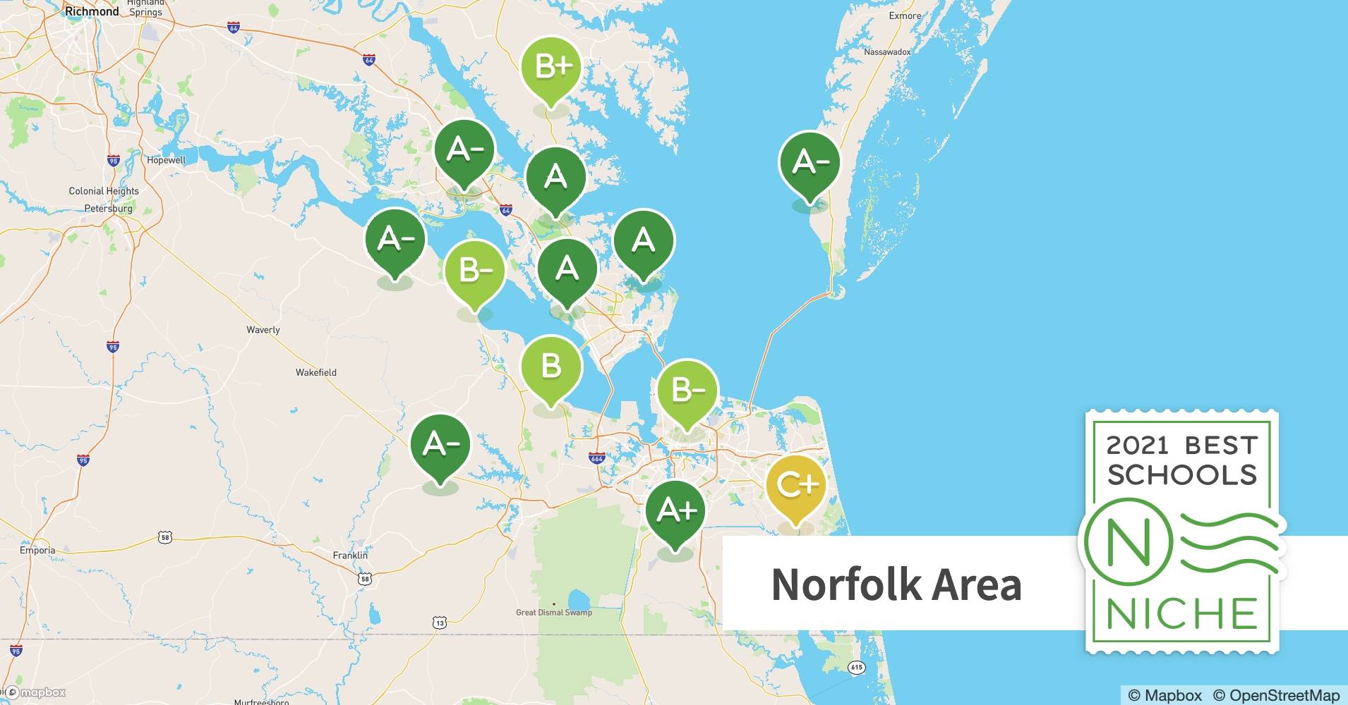Compare Schools in the Norfolk Area - Niche