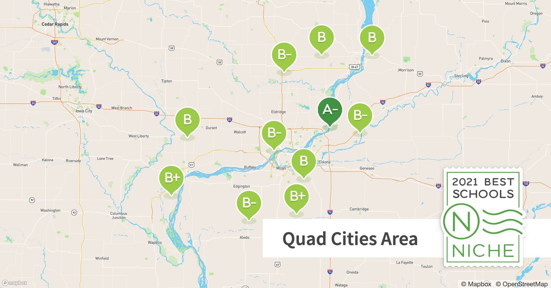 2021 Best School Districts in the Quad Cities Area - Niche