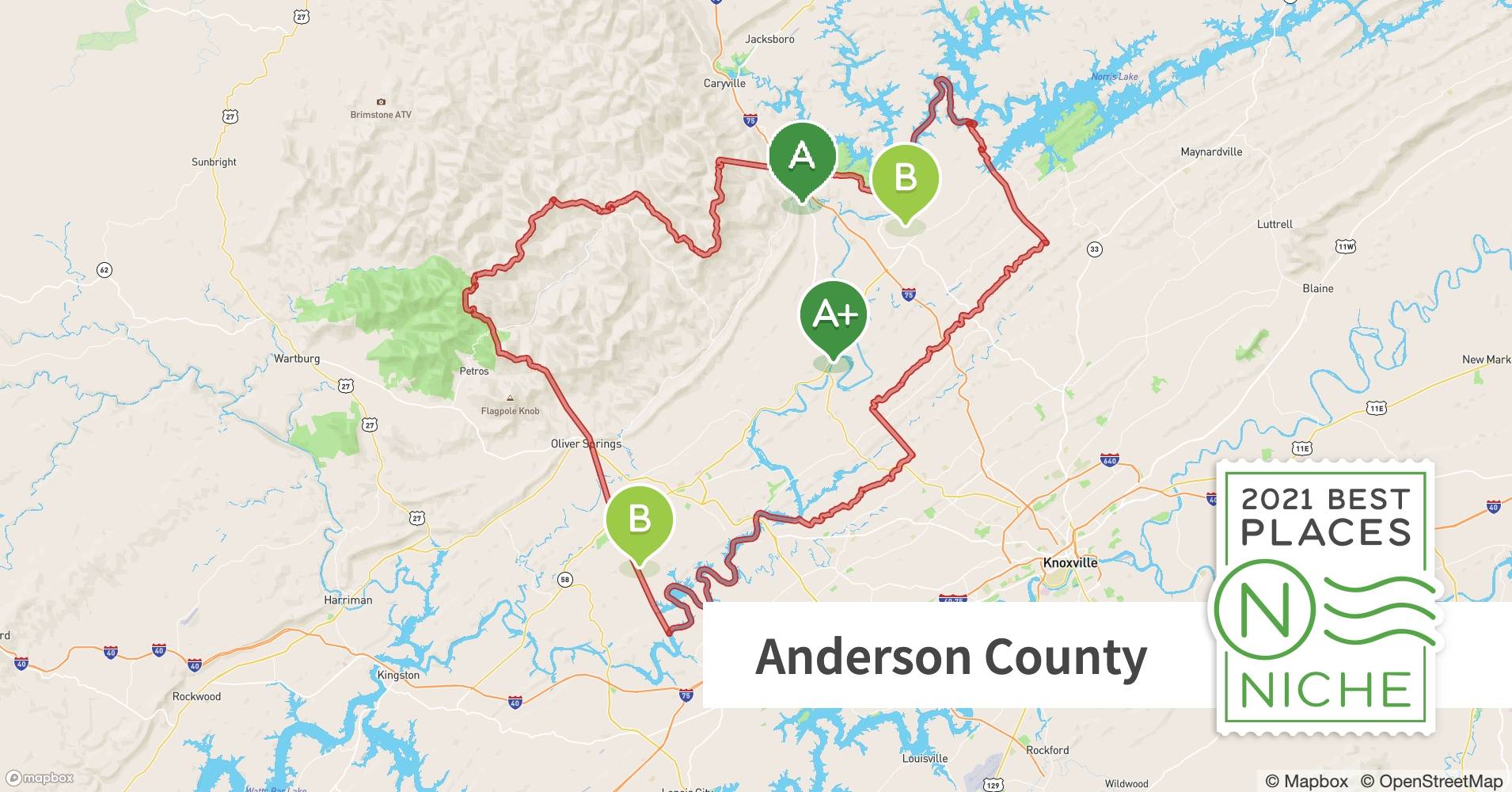 2021 Best Places to Raise a Family in Anderson County, TN - Niche