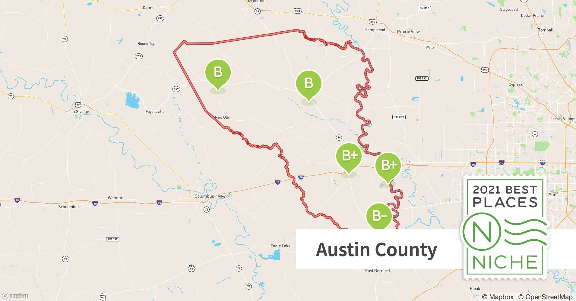 2021 Most Diverse Places to Live in Austin County, TX - Niche