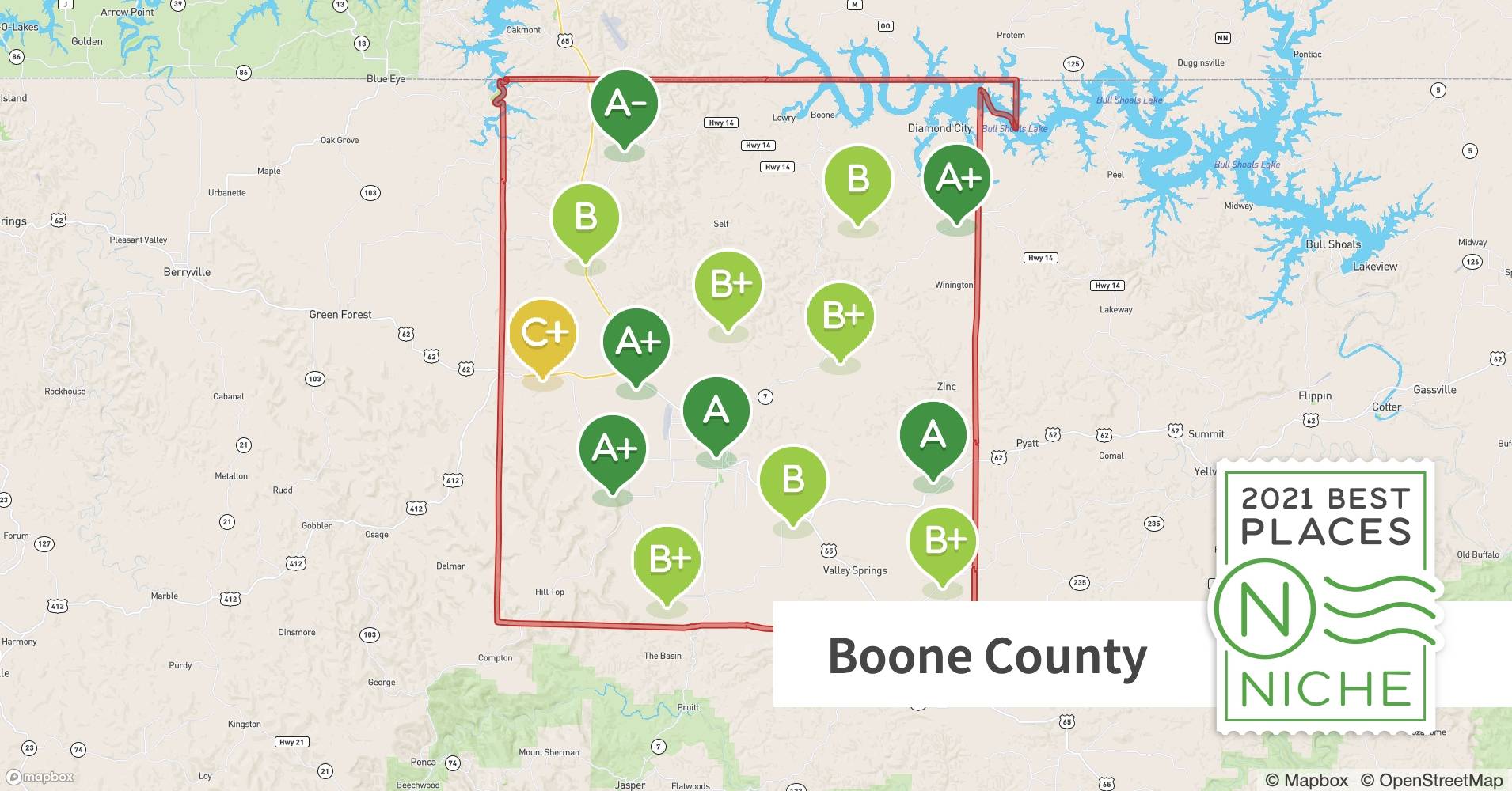 2021 Best Places to Live in Boone County, AR - Niche