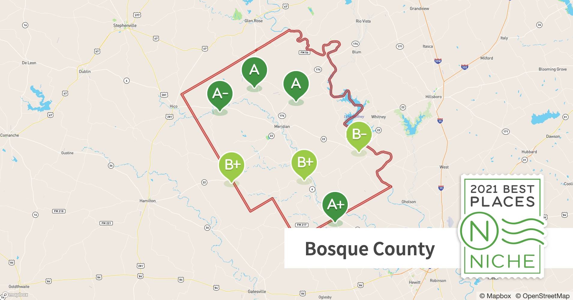 2021 Safe Places to Live in Bosque County, TX - Niche