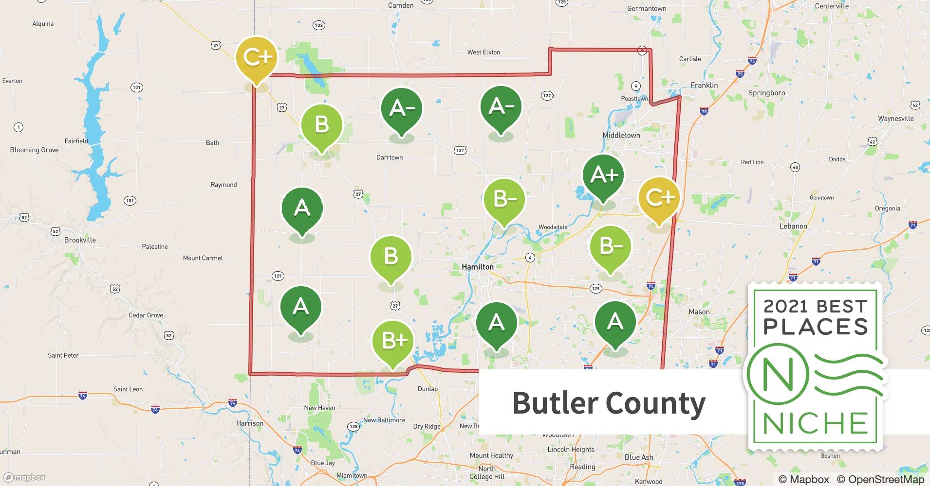 2021 Best Places to Live in Butler County, OH - Niche