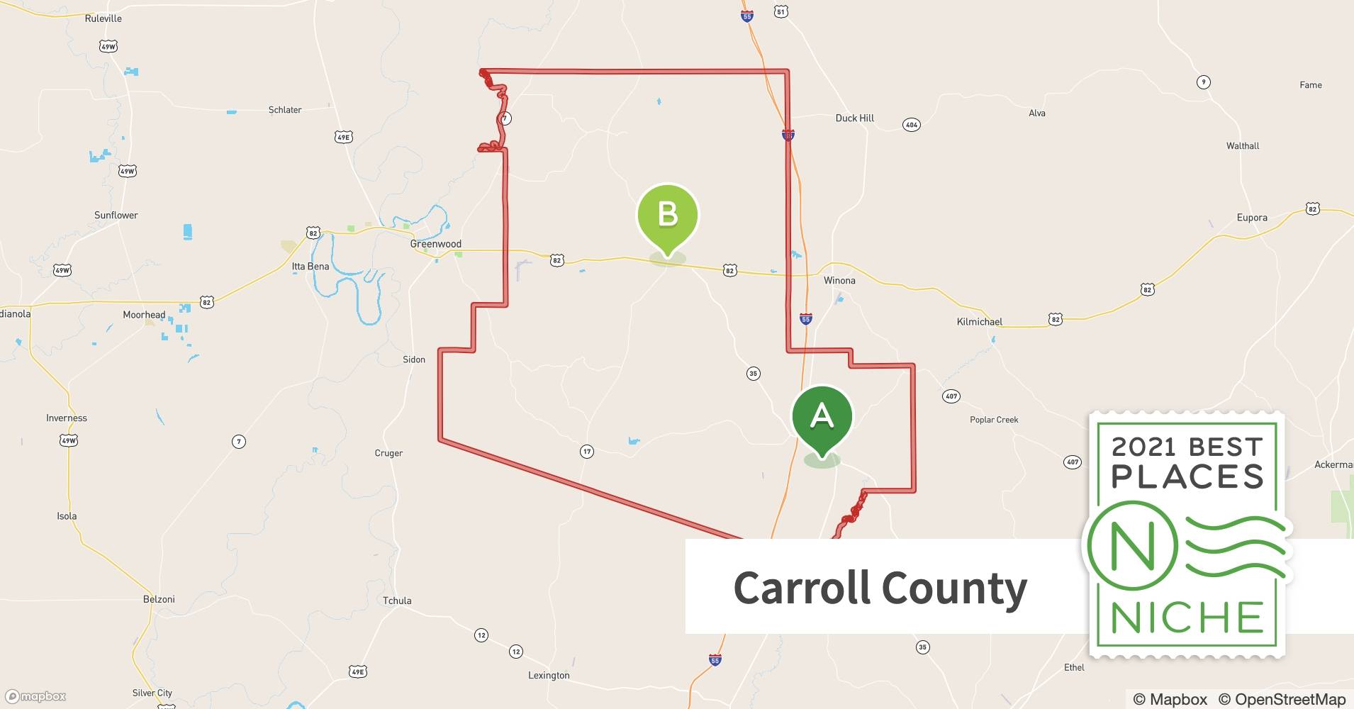 2021 Best Places to Live in Carroll County, MS - Niche