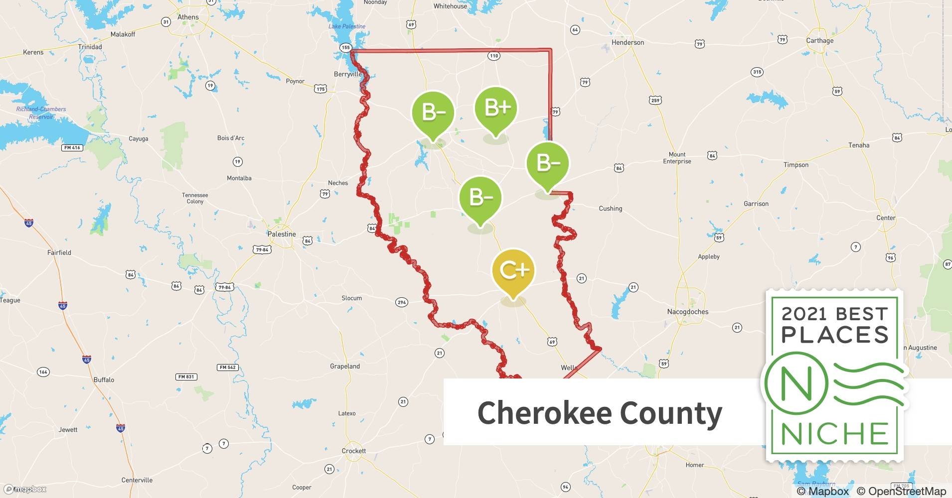 2021 Best Places to Live in Cherokee County, TX - Niche
