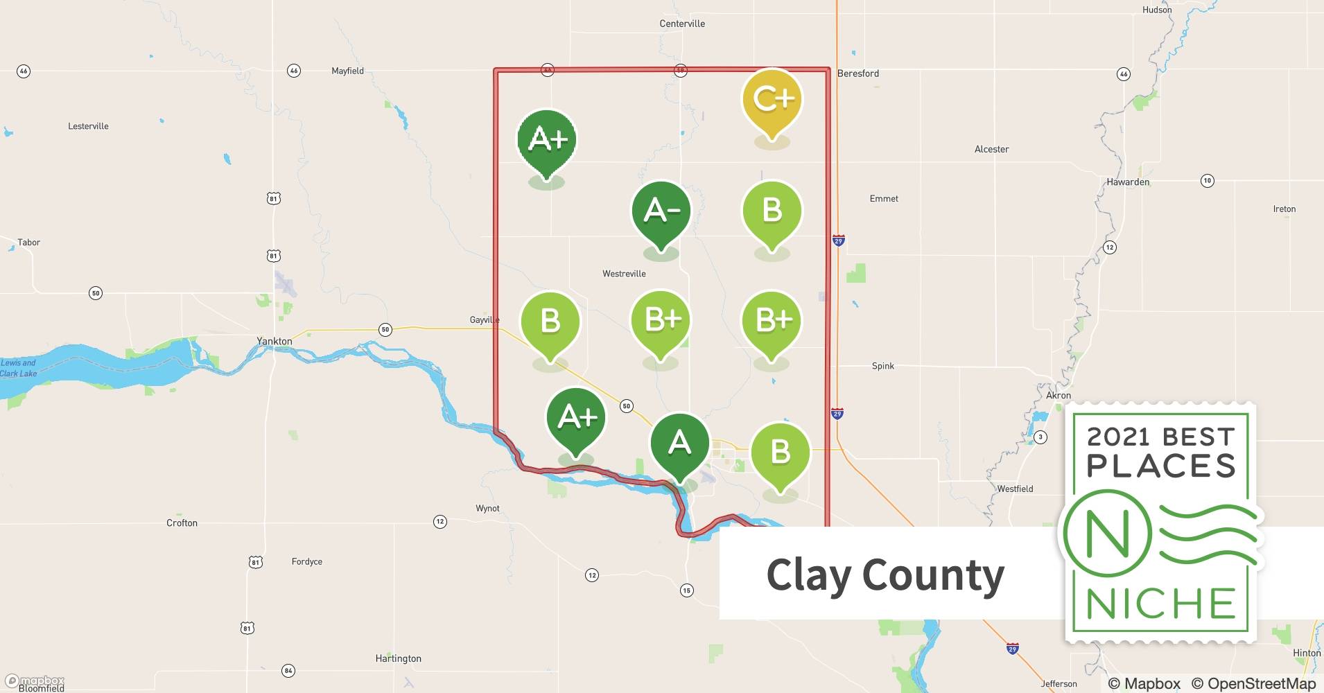 2021 Best Places to Live in Clay County, SD - Niche