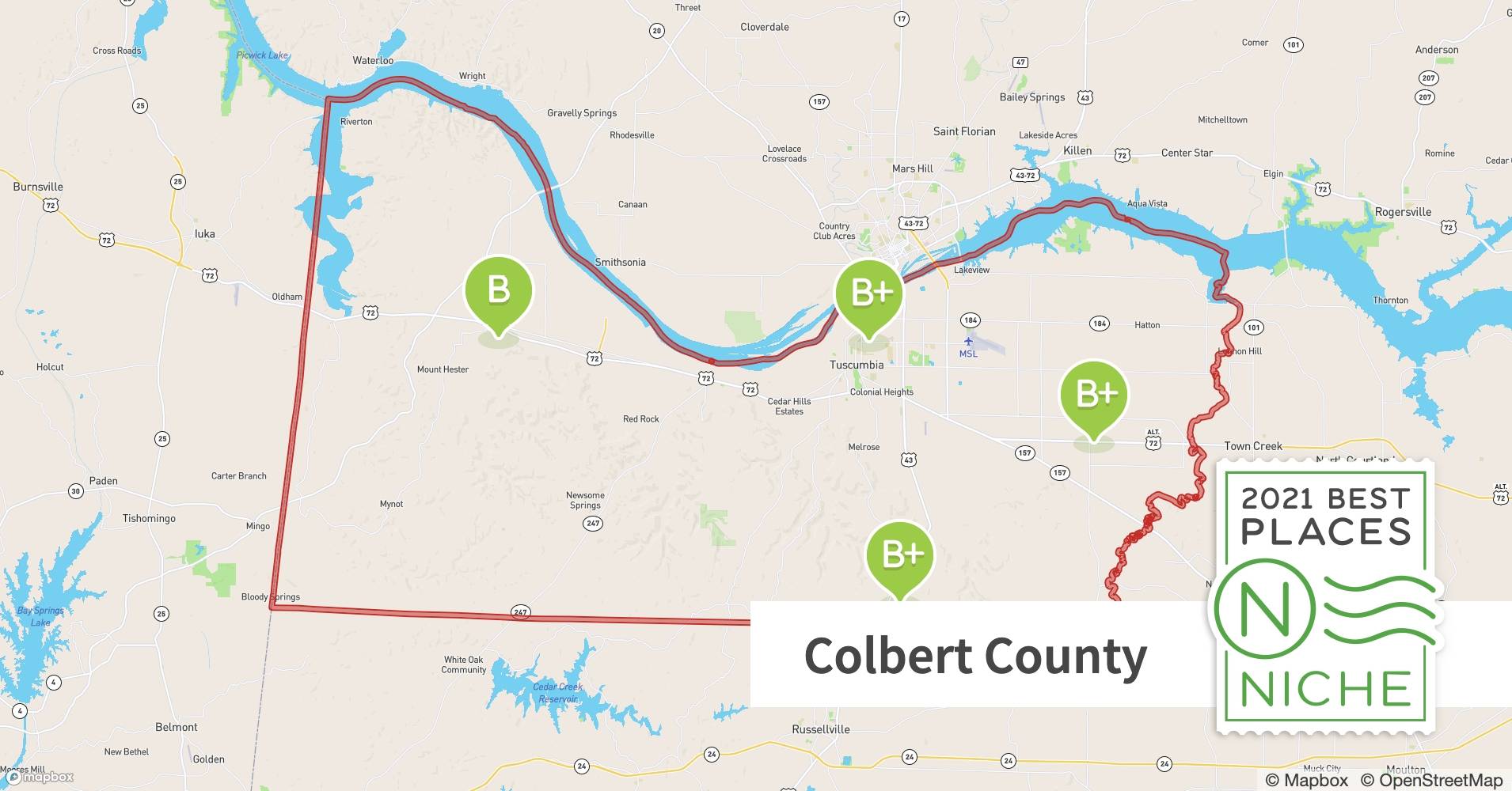 2021 Best Places to Live in Colbert County, AL - Niche