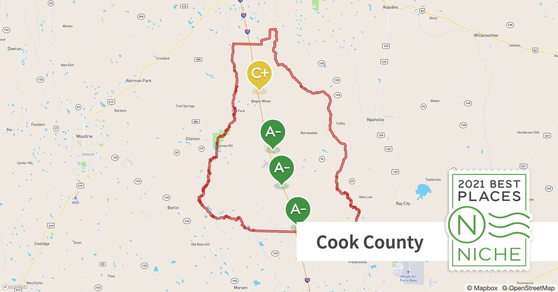 2021 Best ZIP Codes to Buy a House in Cook County, GA - Niche