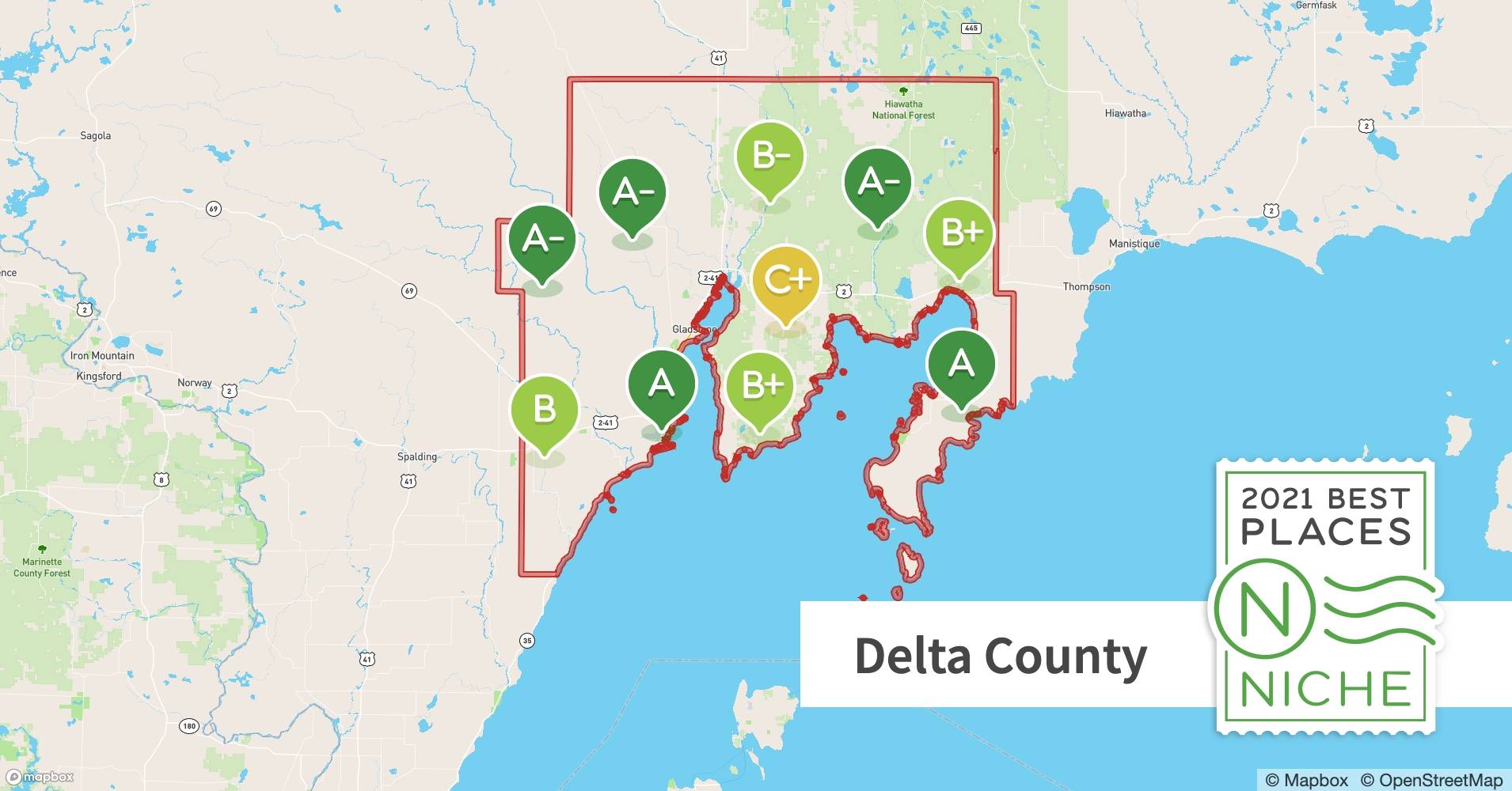 2021 Best Places to Live in Delta County, MI - Niche