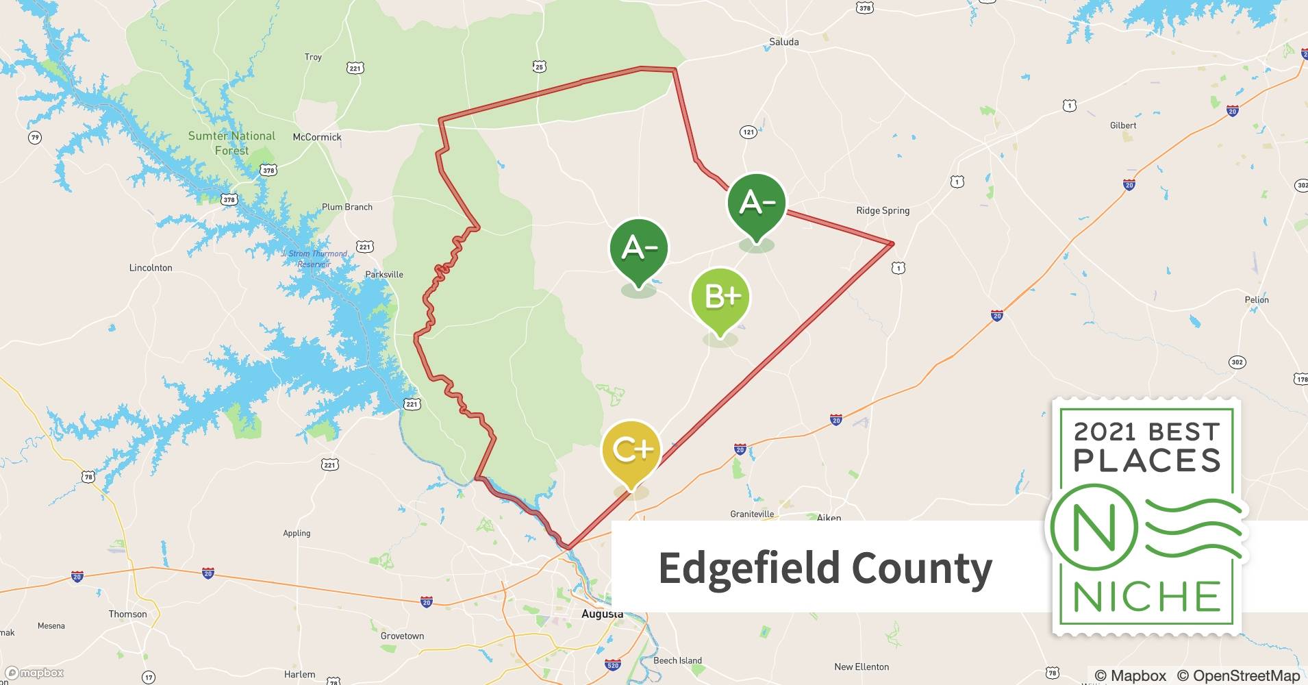 2021 Best Places to Live in Edgefield County, SC - Niche